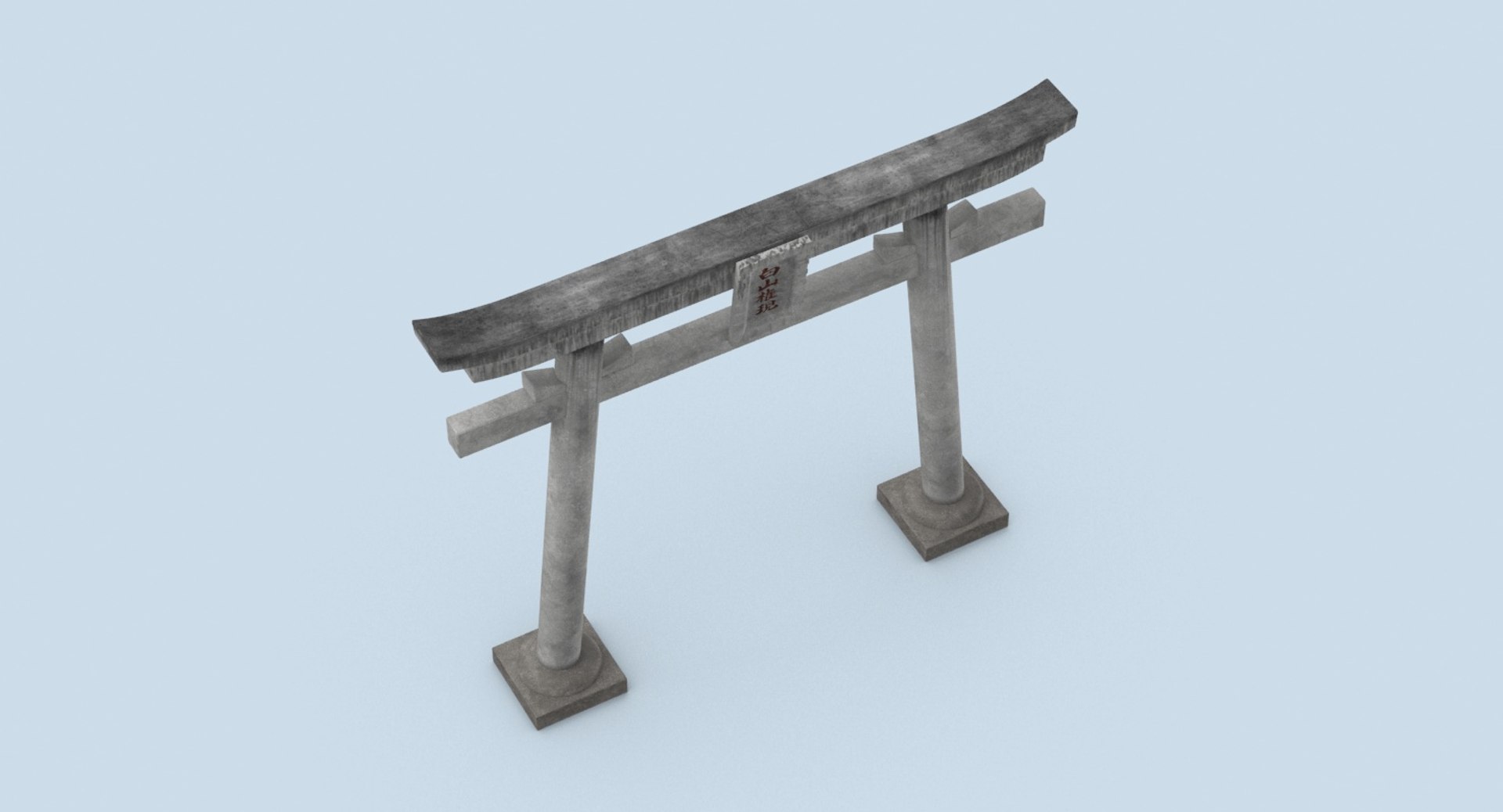 Japanese-temple-gate 3D Model - TurboSquid 1169981