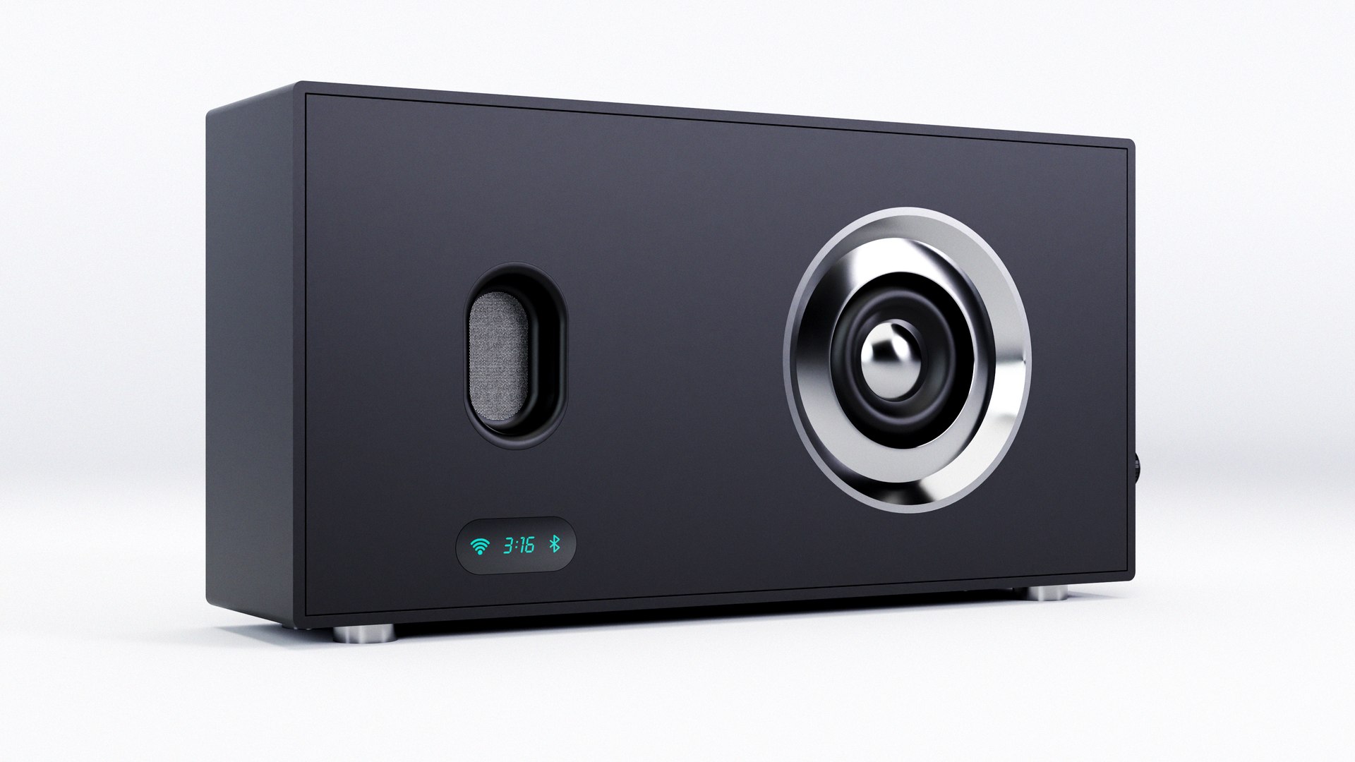 3D Audio System Nf7 Black - TurboSquid 2006706