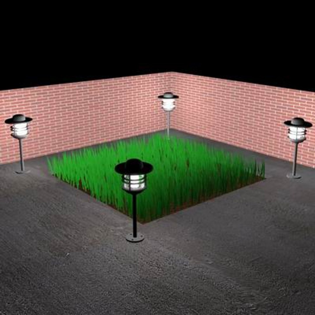 garden light 3d model