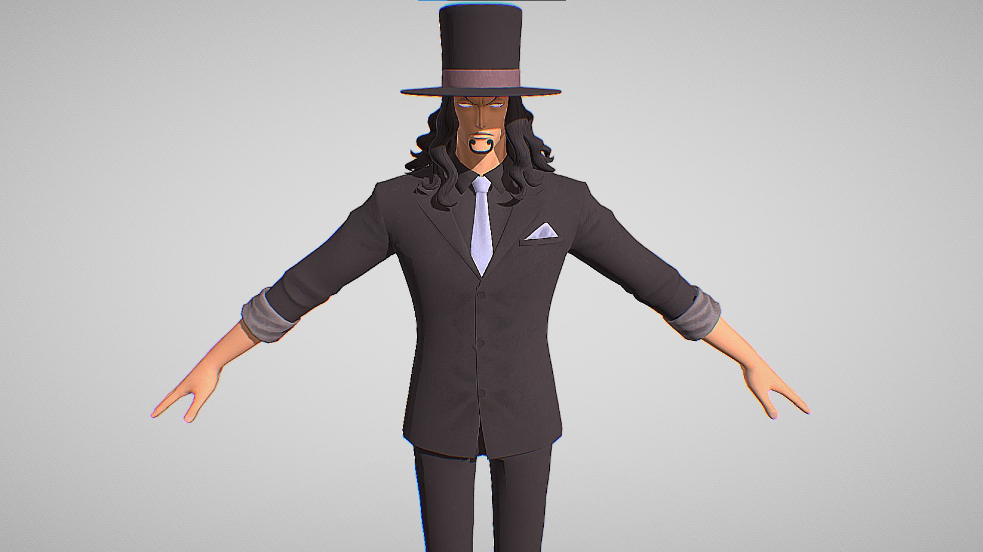 3D Rob Lucci - One Piece - Odyssey Model - TurboSquid 2355970