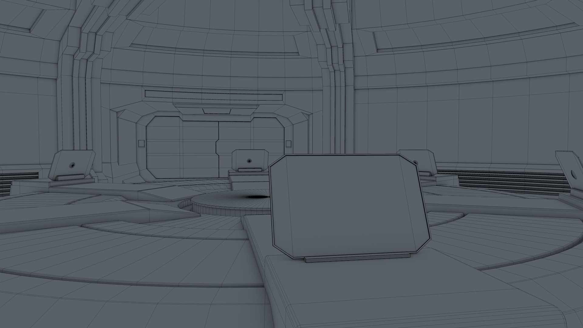 Sci Fi Room 3D Model - TurboSquid 2251728