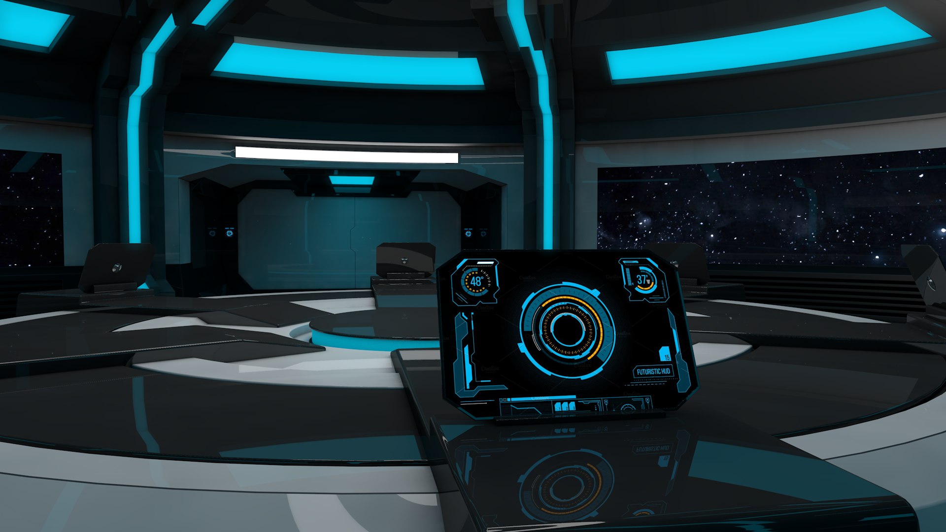 Sci Fi Room 3D Model - TurboSquid 2251728