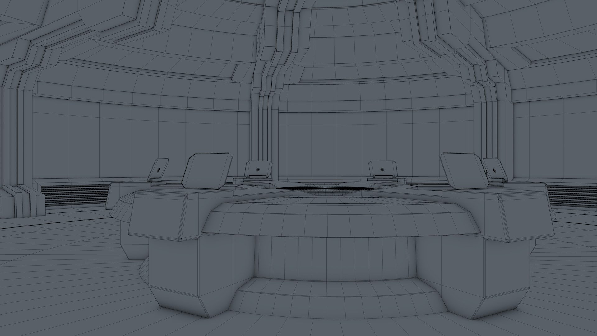 Sci Fi Room 3D Model - TurboSquid 2251728