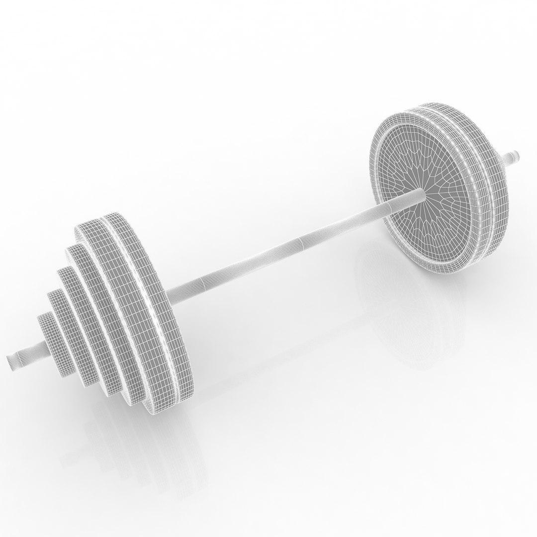 Free Dwg Model Barbell V5