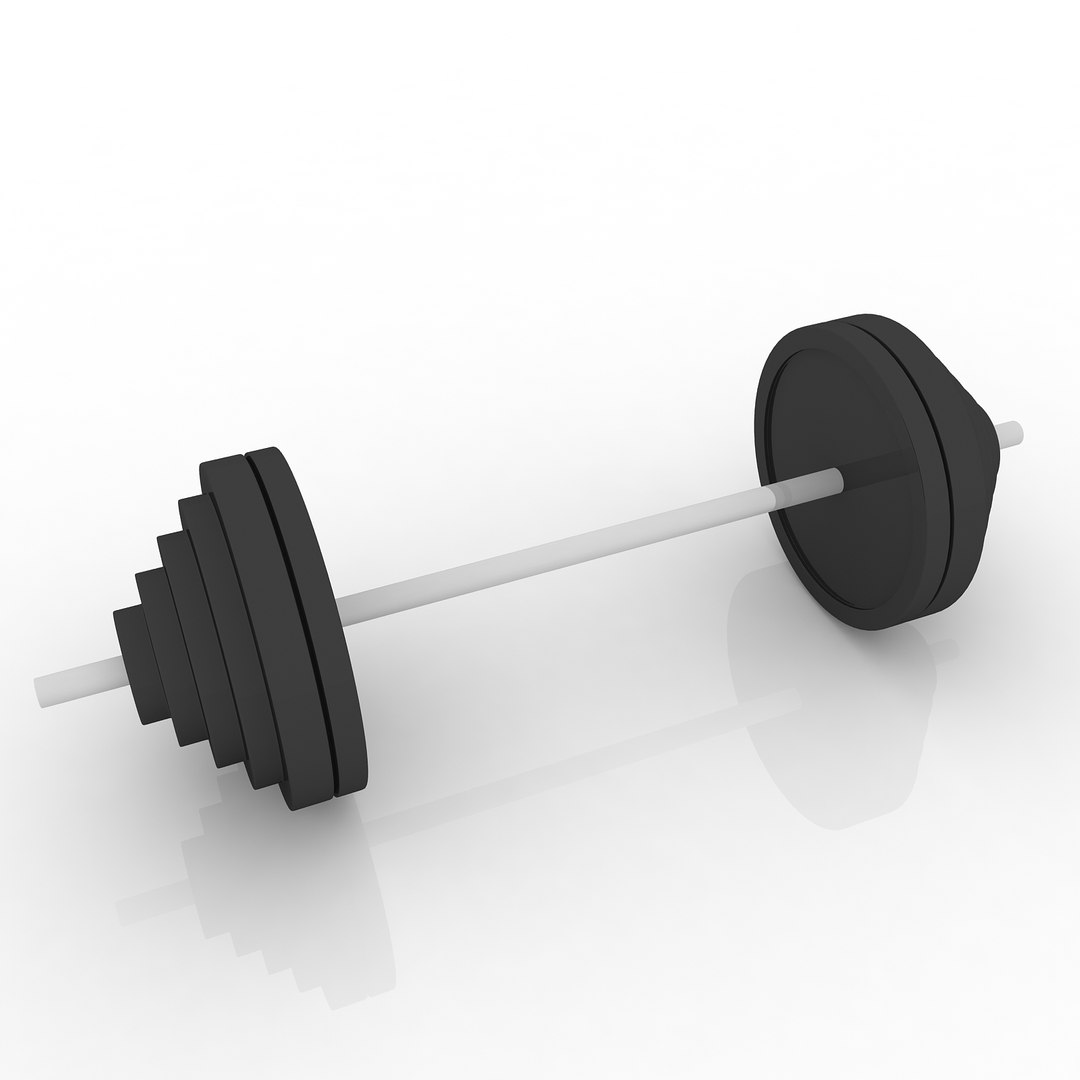 Free Dwg Model Barbell V5