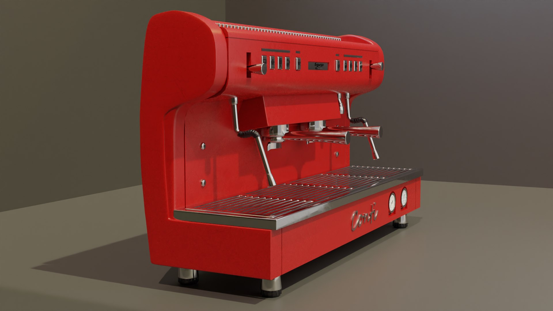 Conti Espresso Machine 3D - TurboSquid 2190678