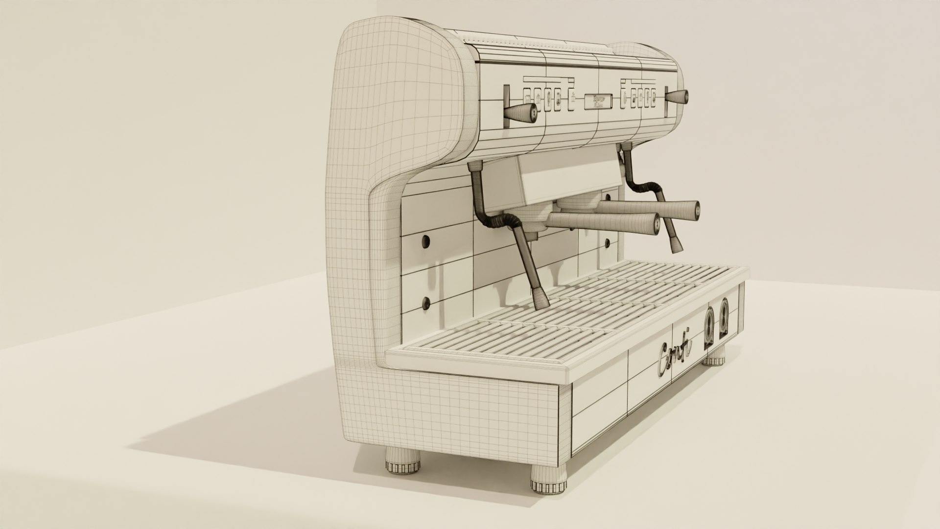 Conti Espresso Machine 3D - TurboSquid 2190678