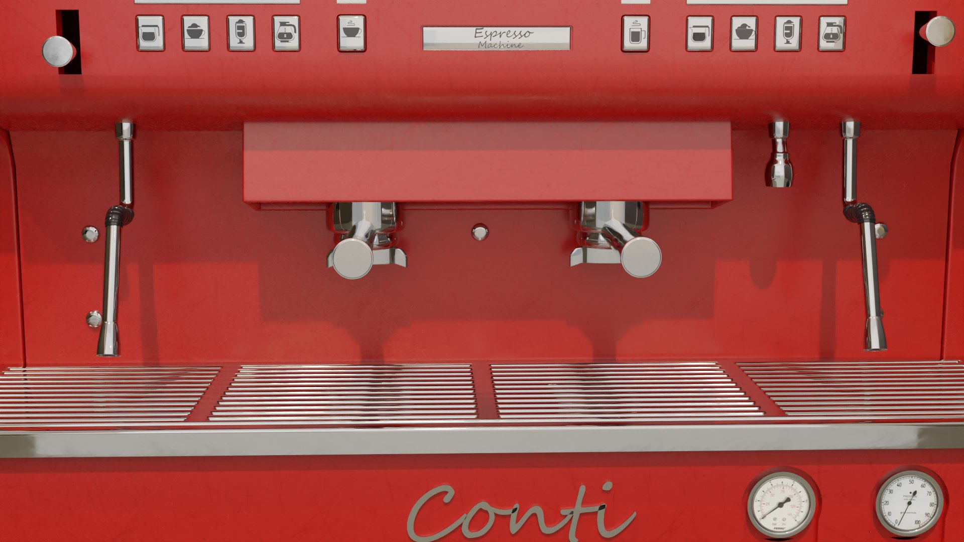 Conti Espresso Machine 3D - TurboSquid 2190678
