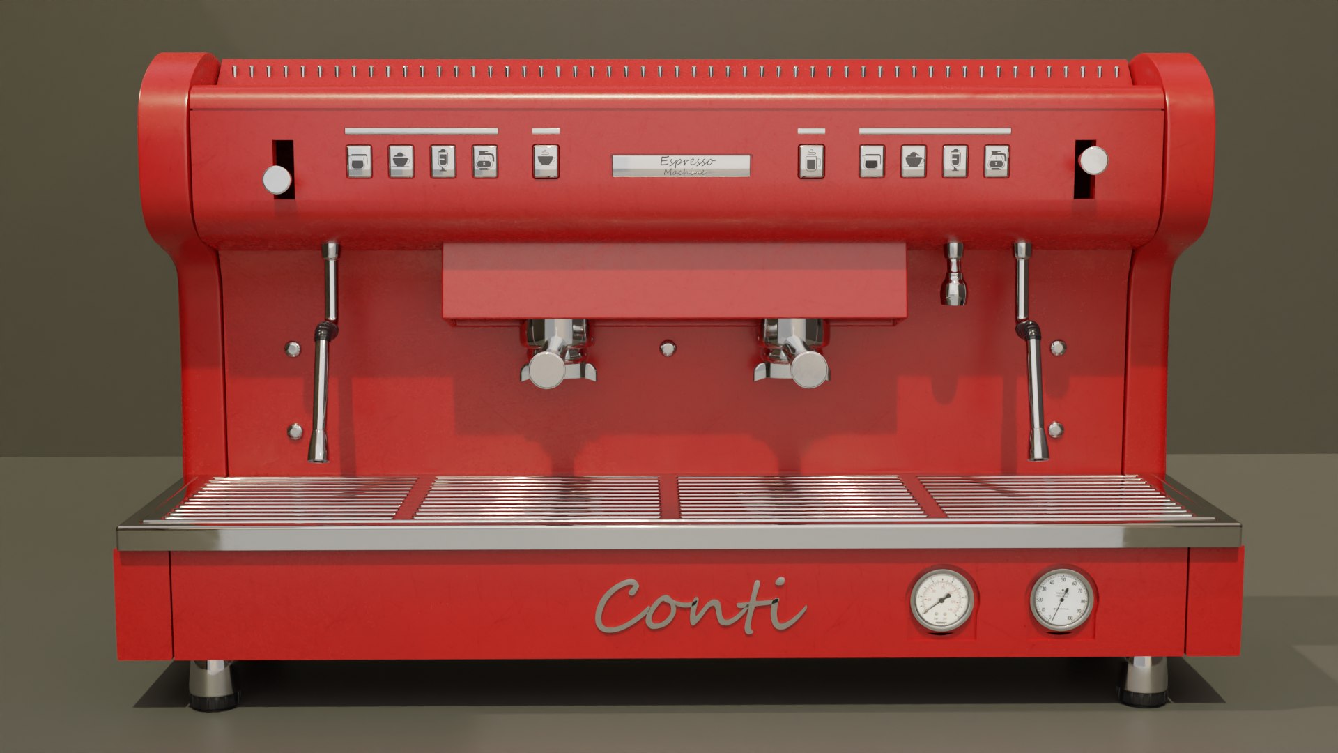 Conti Espresso Machine 3D - TurboSquid 2190678