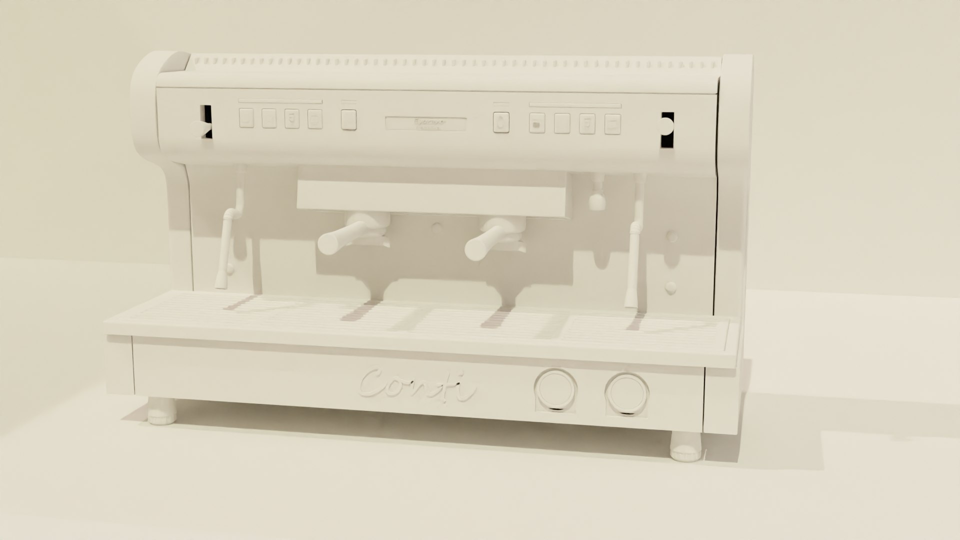 Conti Espresso Machine 3D - TurboSquid 2190678