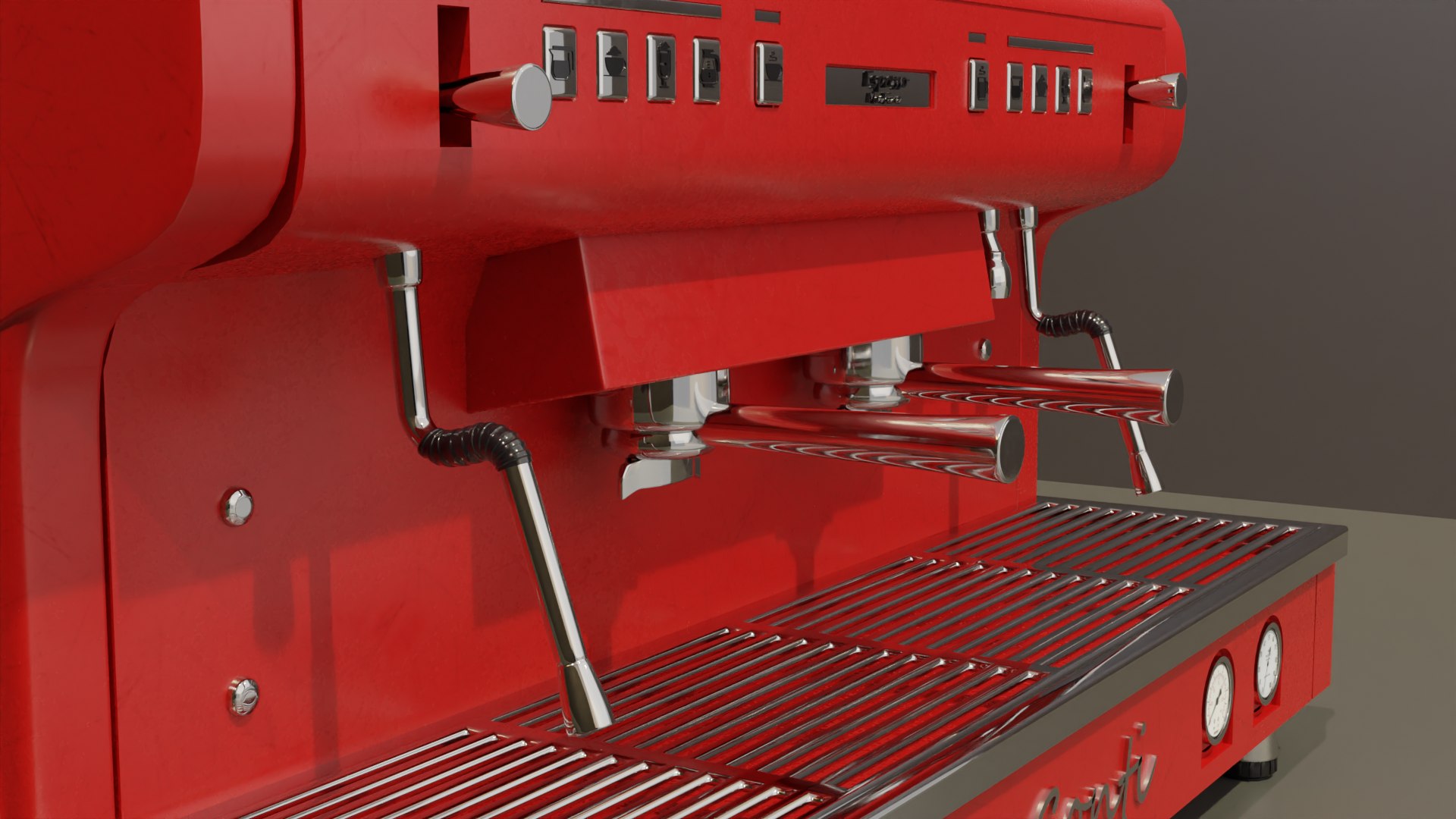 Conti Espresso Machine 3D - TurboSquid 2190678