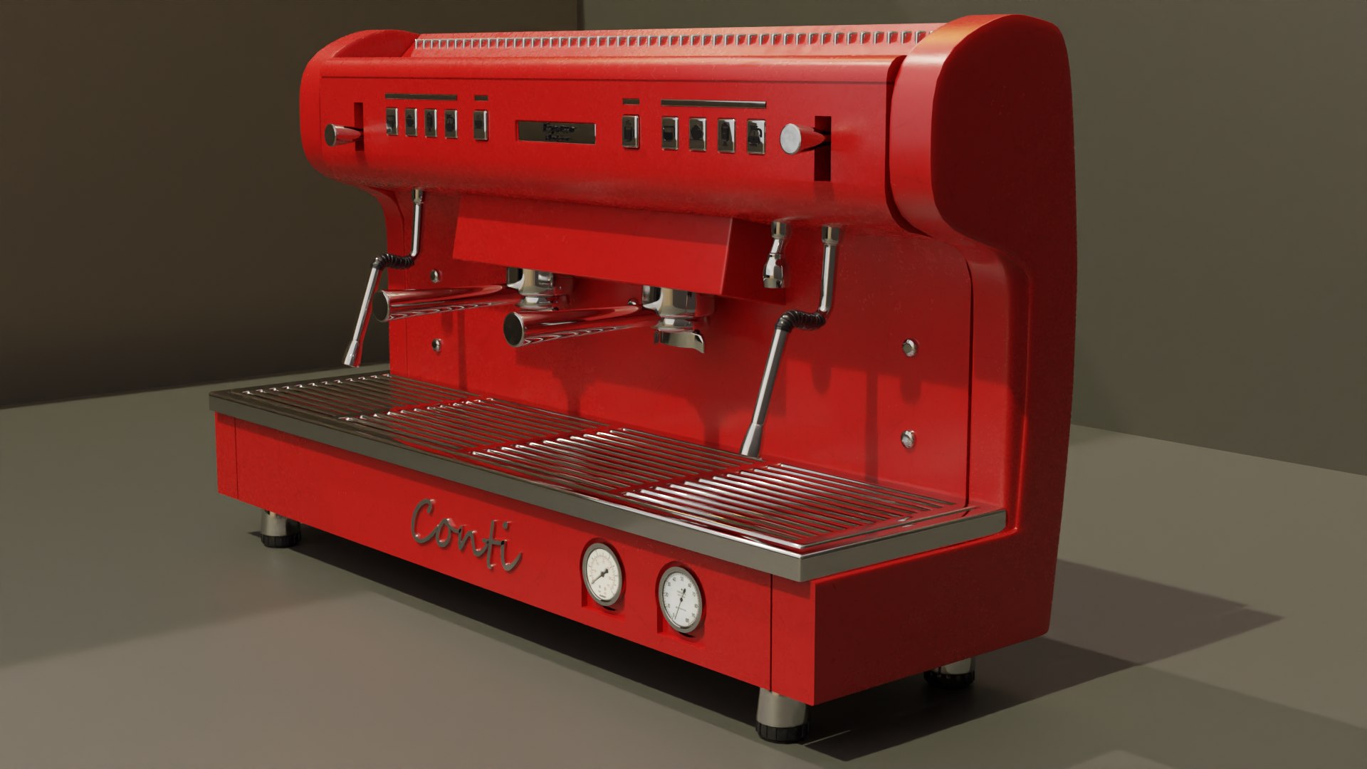 Conti Espresso Machine 3D - TurboSquid 2190678