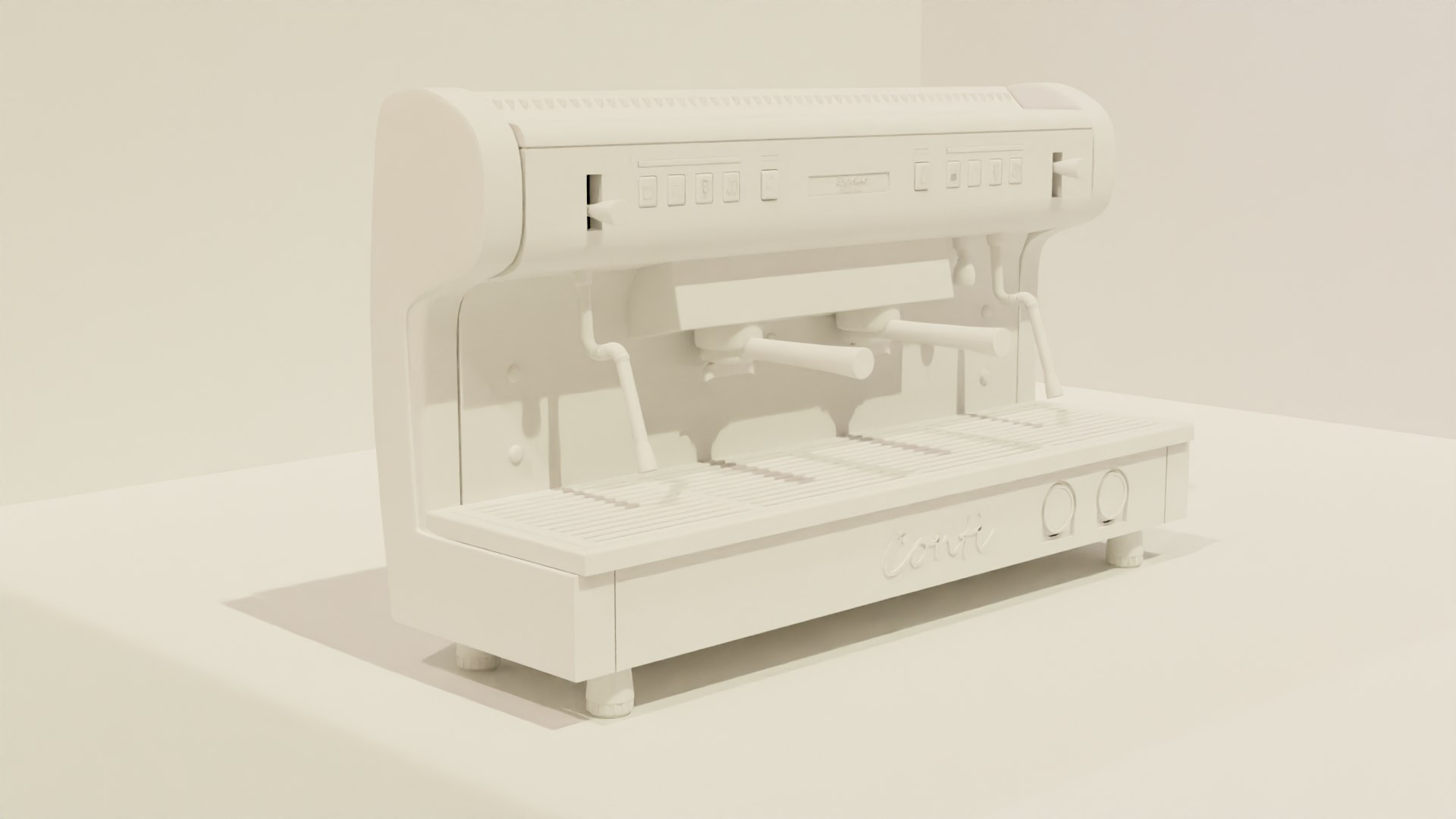 Conti Espresso Machine 3D - TurboSquid 2190678