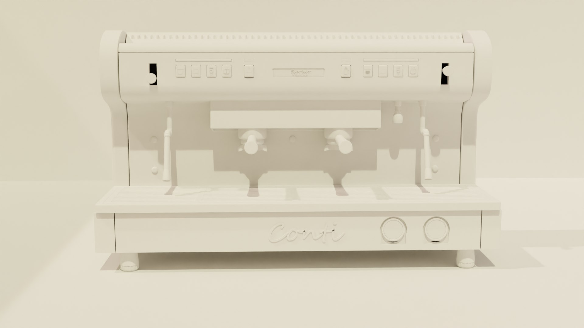 Conti Espresso Machine 3D - TurboSquid 2190678