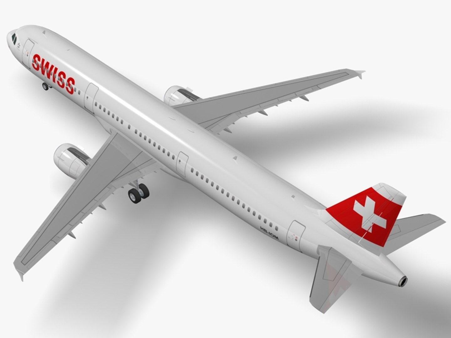 Airbus Swiss International Air Lines 3D Model - TurboSquid 1074534