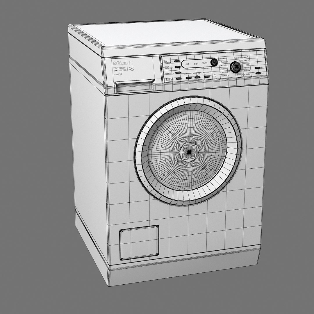 3ds Max Miele Edition 111 Washing Machine