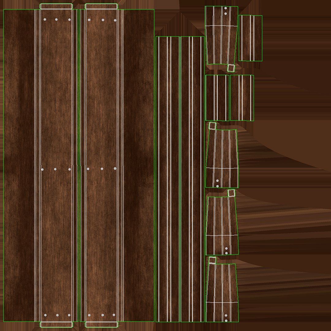 Free Old Medieval Wooden Bench Low-poly PBR 3D - TurboSquid 2215402