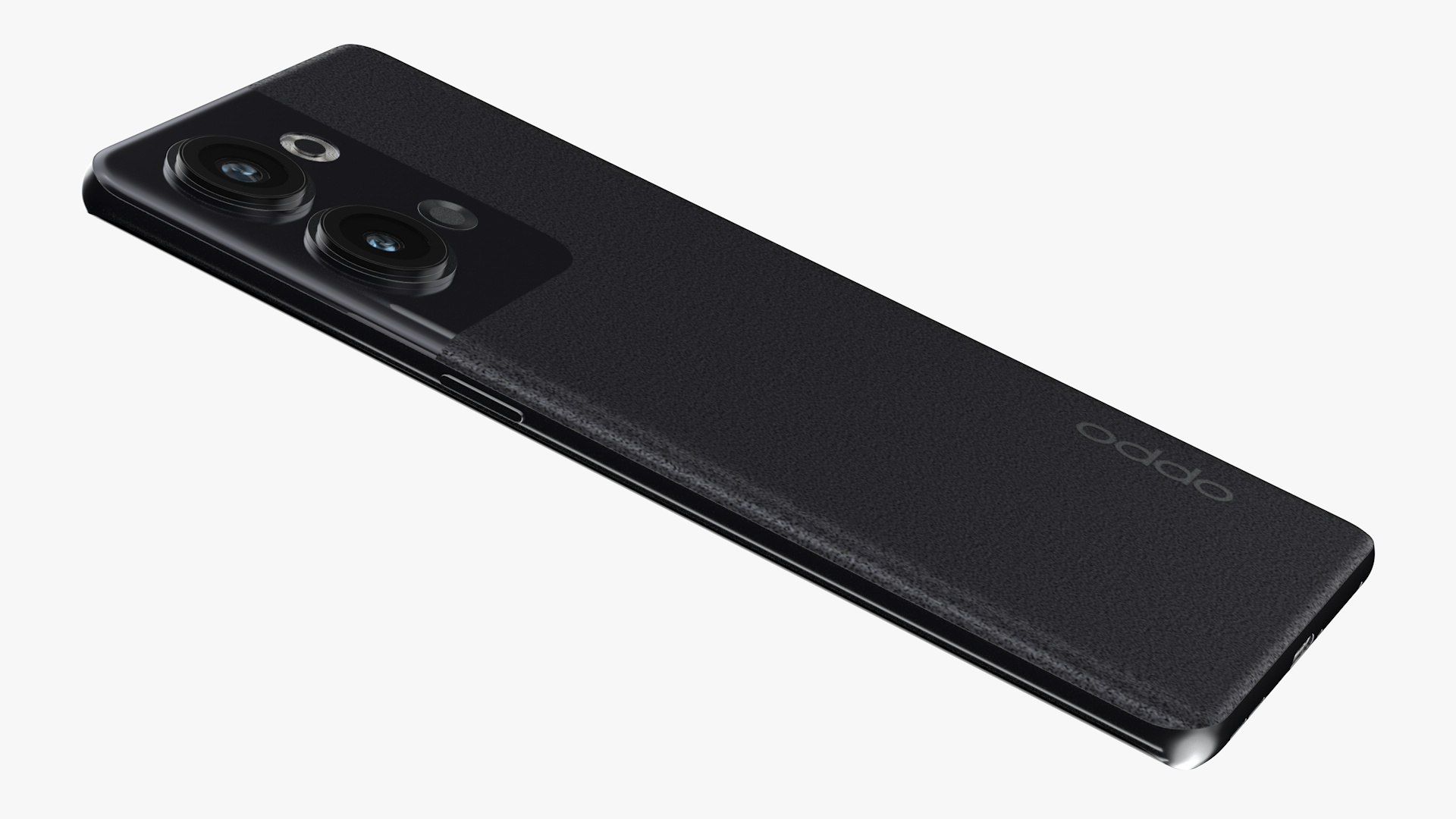 3D Model OPPO Reno 9 Pro Black - TurboSquid 1994016