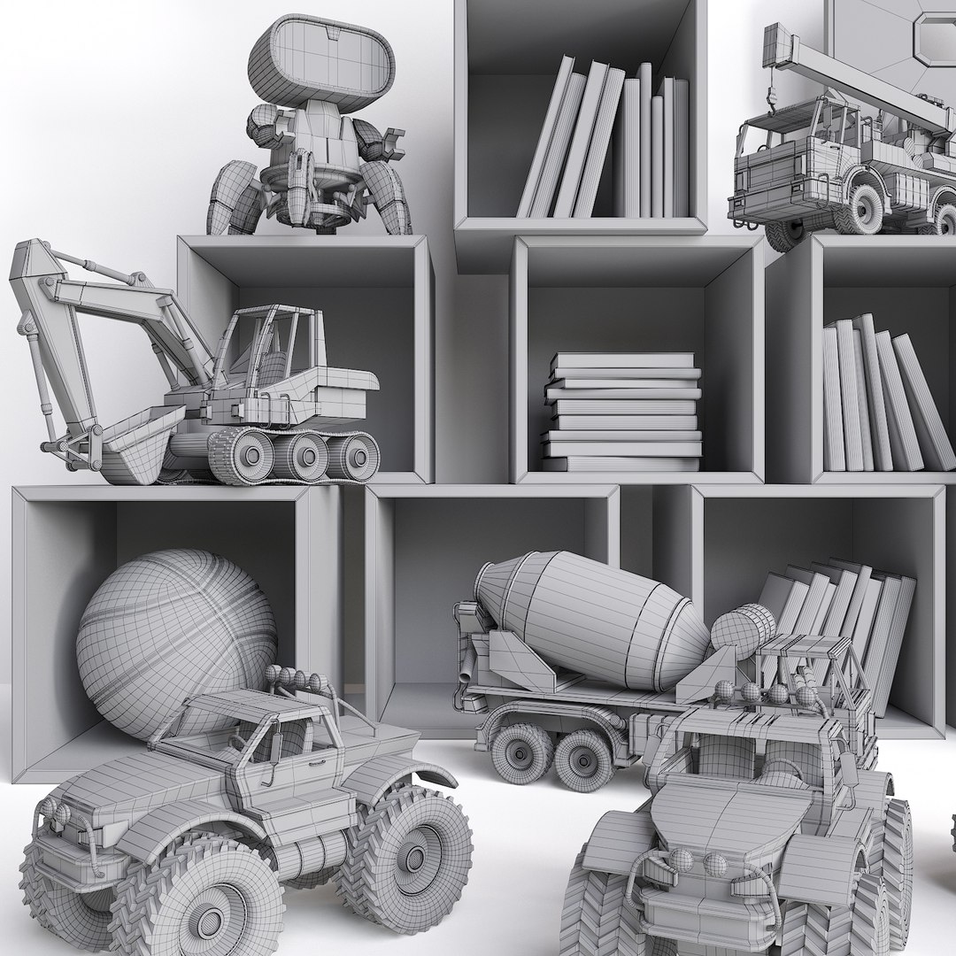 Childrens toys 3D model - TurboSquid 1962741