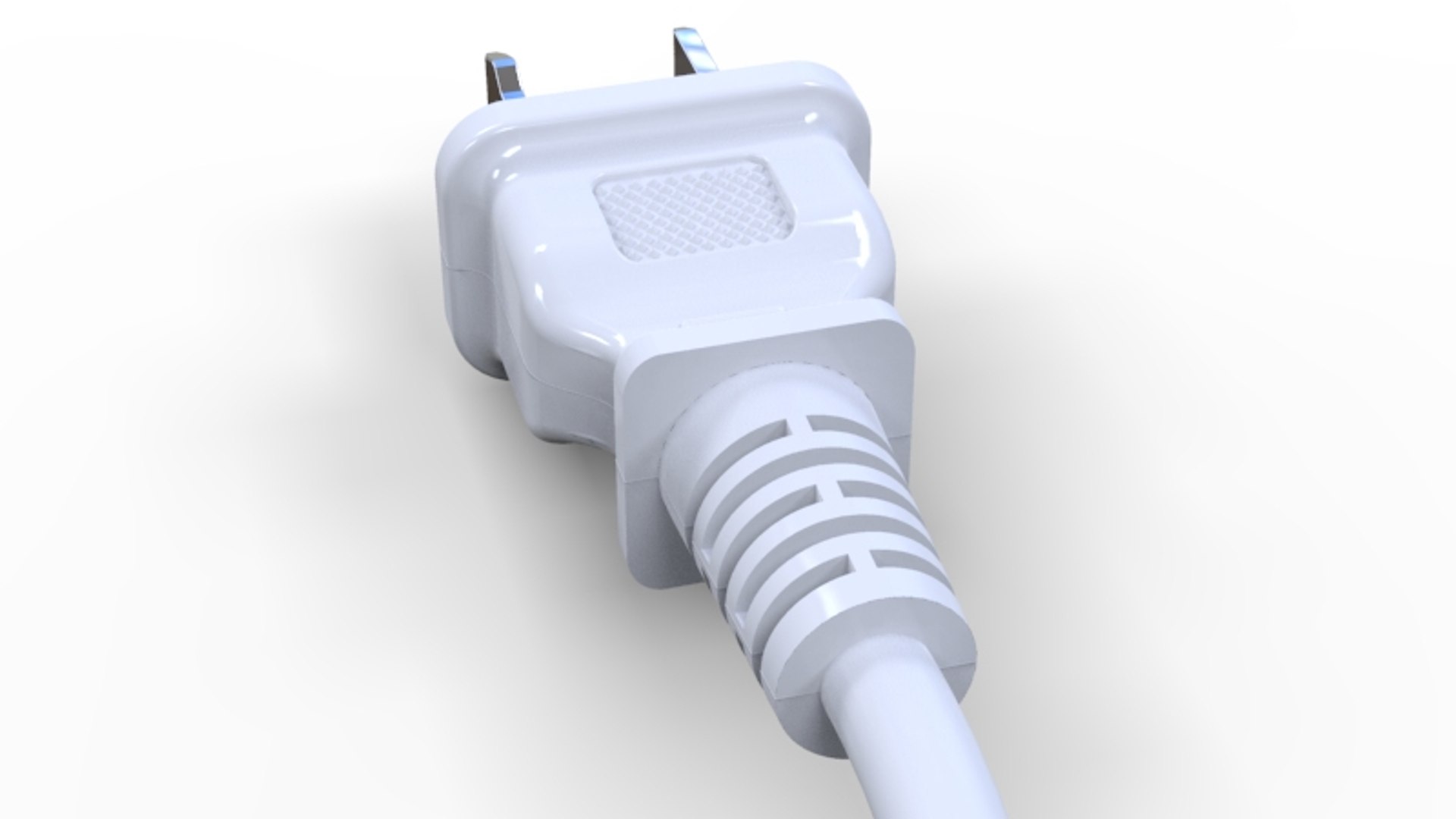 3d Model Electrical Plug Modeled