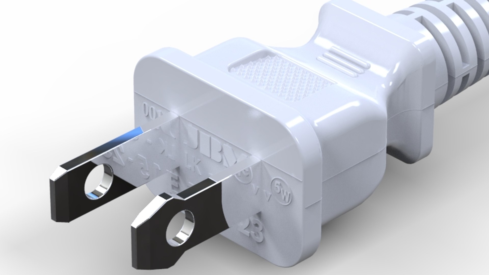 3d Model Electrical Plug Modeled