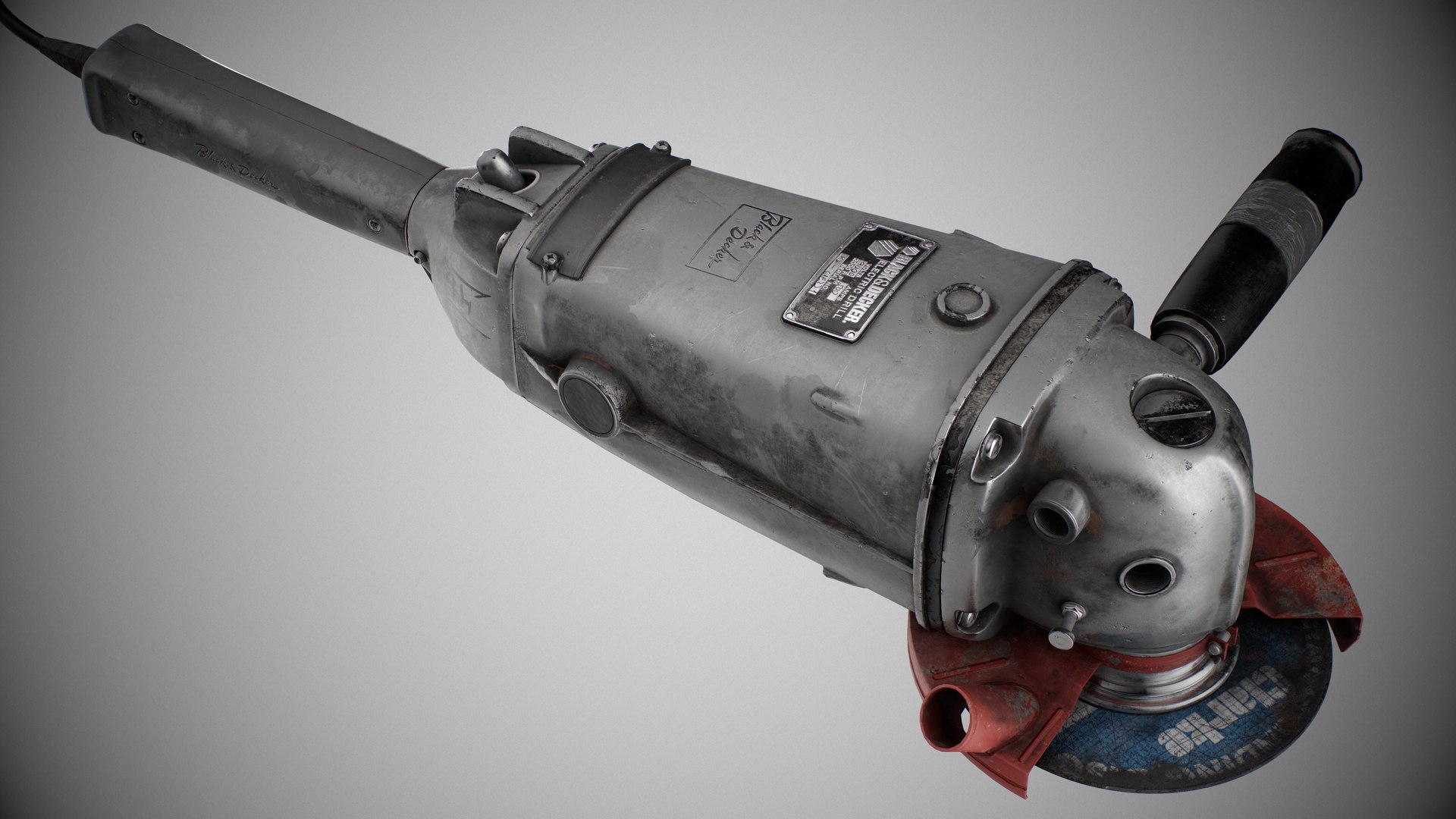 3D Angle Grinder Model - TurboSquid 1750827