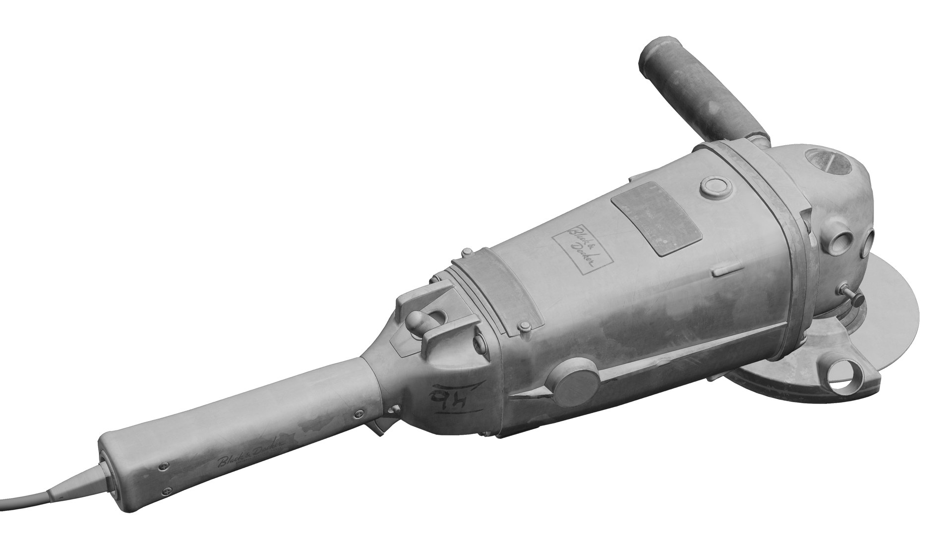 3D Angle Grinder Model - TurboSquid 1750827