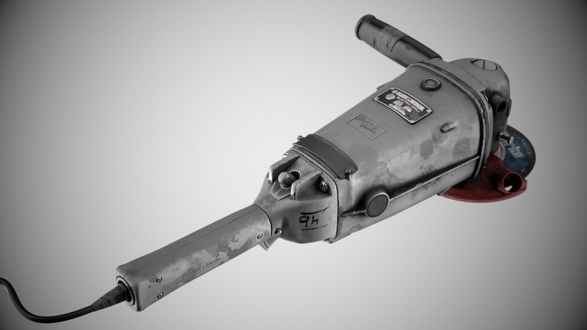 3D Angle Grinder Model - TurboSquid 1750827