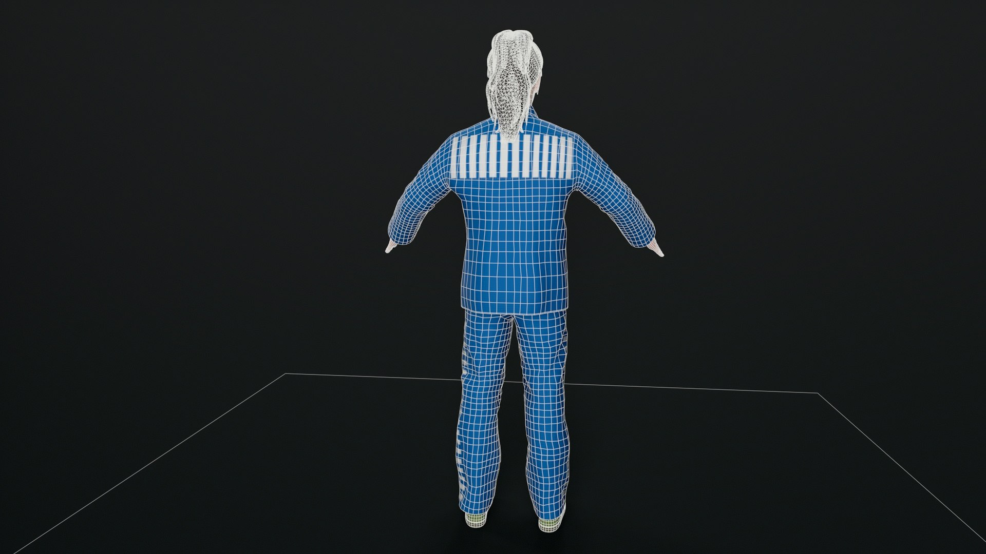3D Female Prisoners Character - TurboSquid 2375491