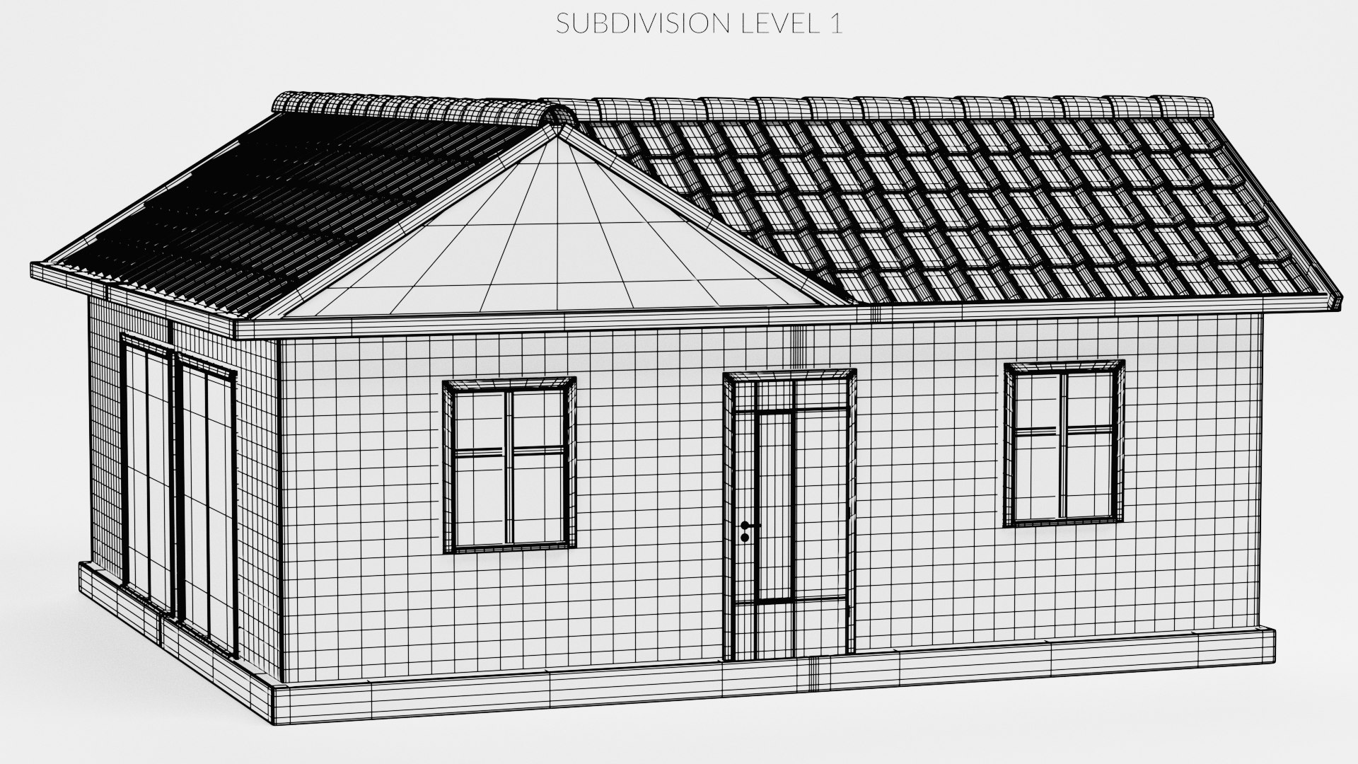 3D Stylised House 2 - TurboSquid 1916809