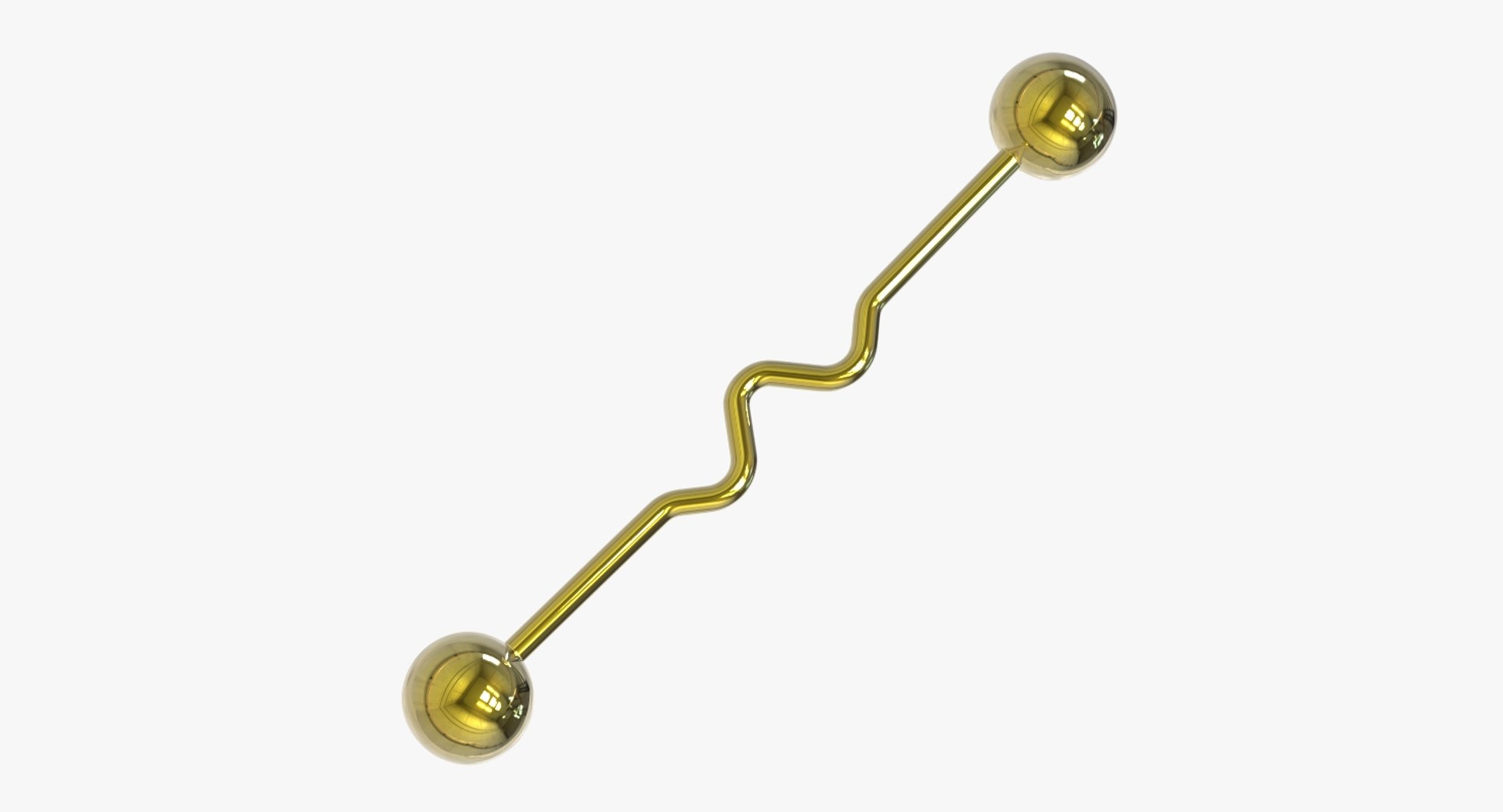 Lobes Ear Piercing Jewelry 3D Model - TurboSquid 1420563
