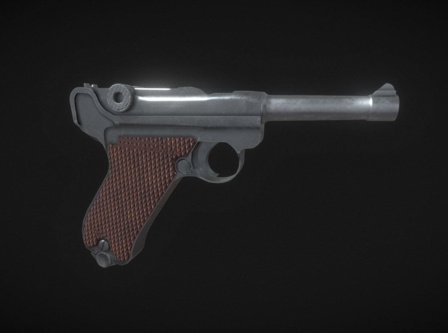 Luger p08 model - TurboSquid 1477723