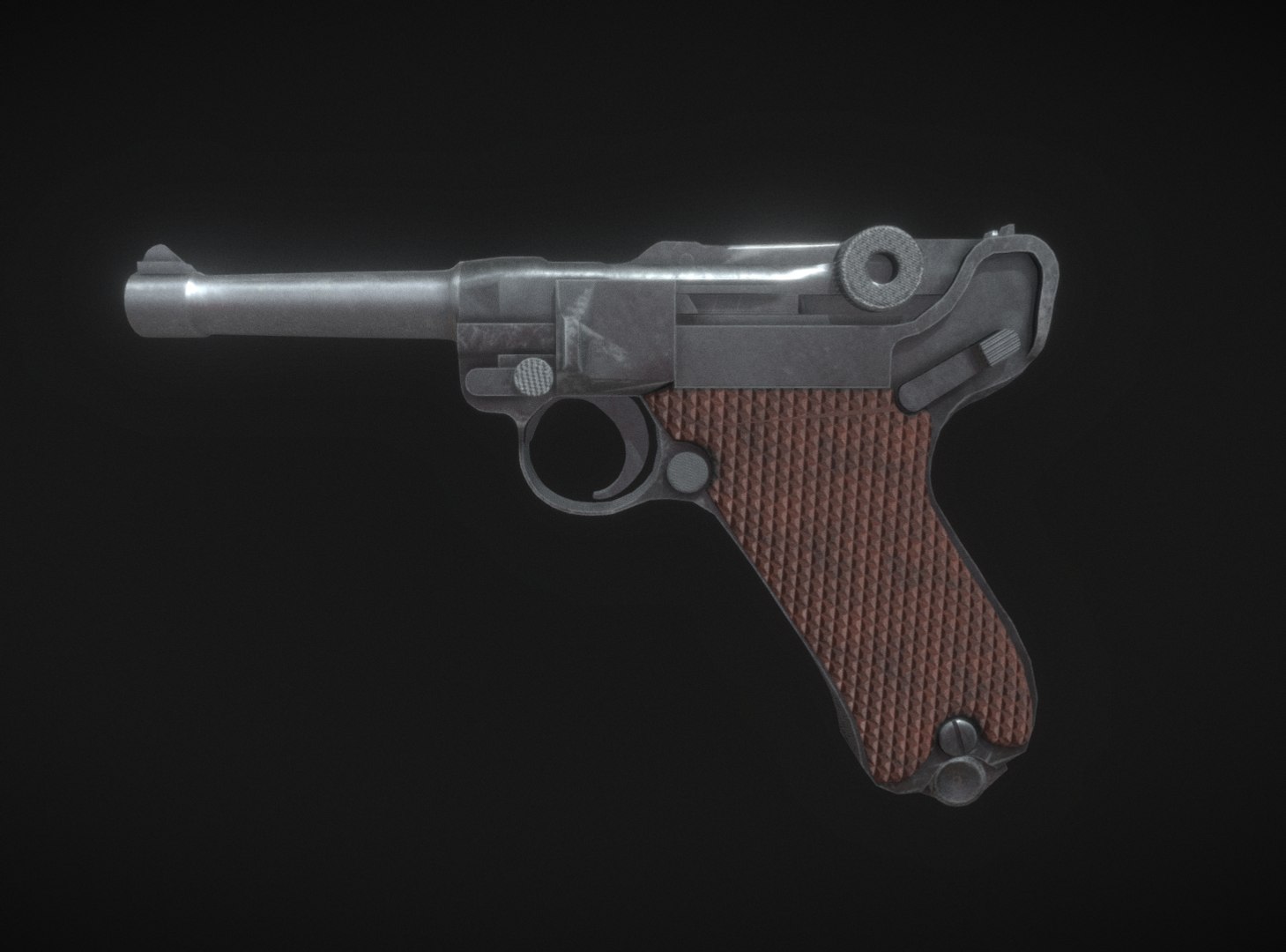 Luger p08 model - TurboSquid 1477723