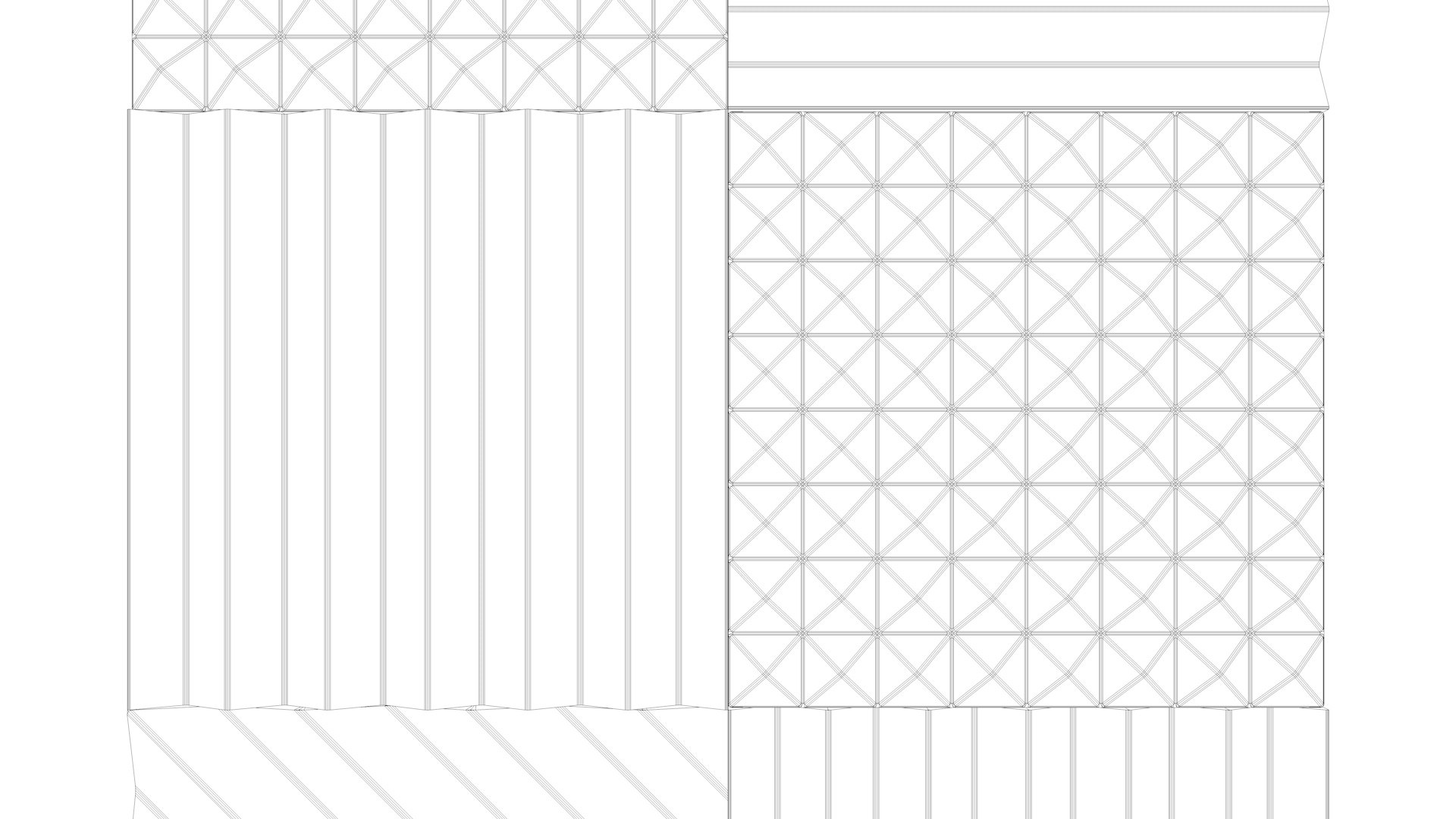 Soundproof Acoustic Foam Paneling 3D model - TurboSquid 1880298