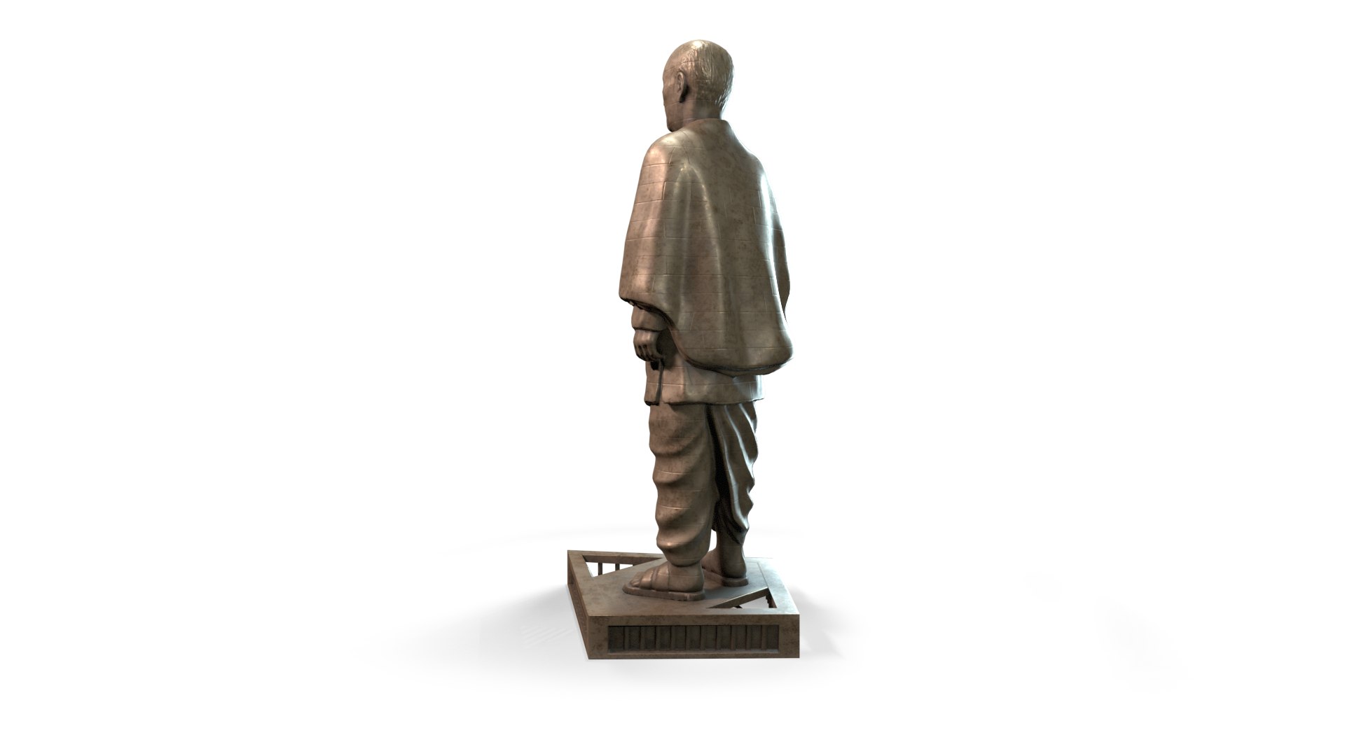 3D Statue Of Unity Lowpoly Model - TurboSquid 2171870