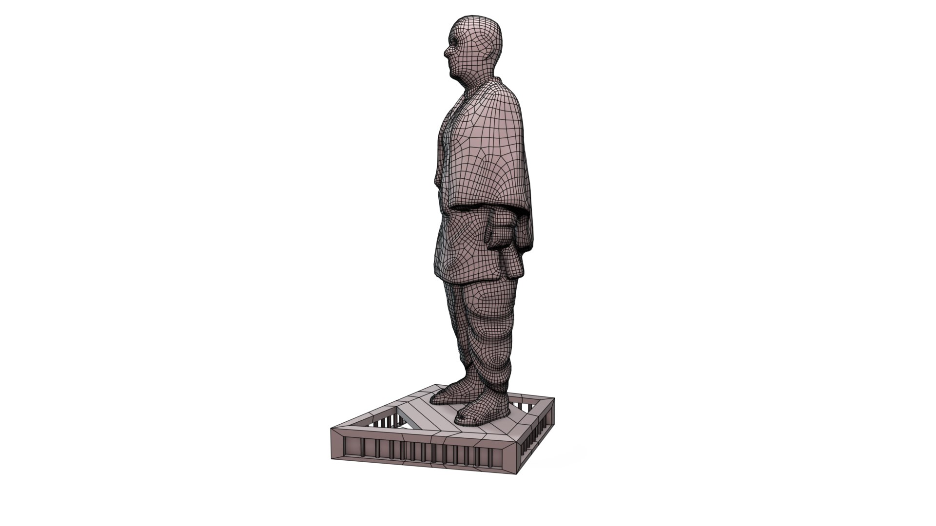 3D Statue Of Unity Lowpoly Model - TurboSquid 2171870