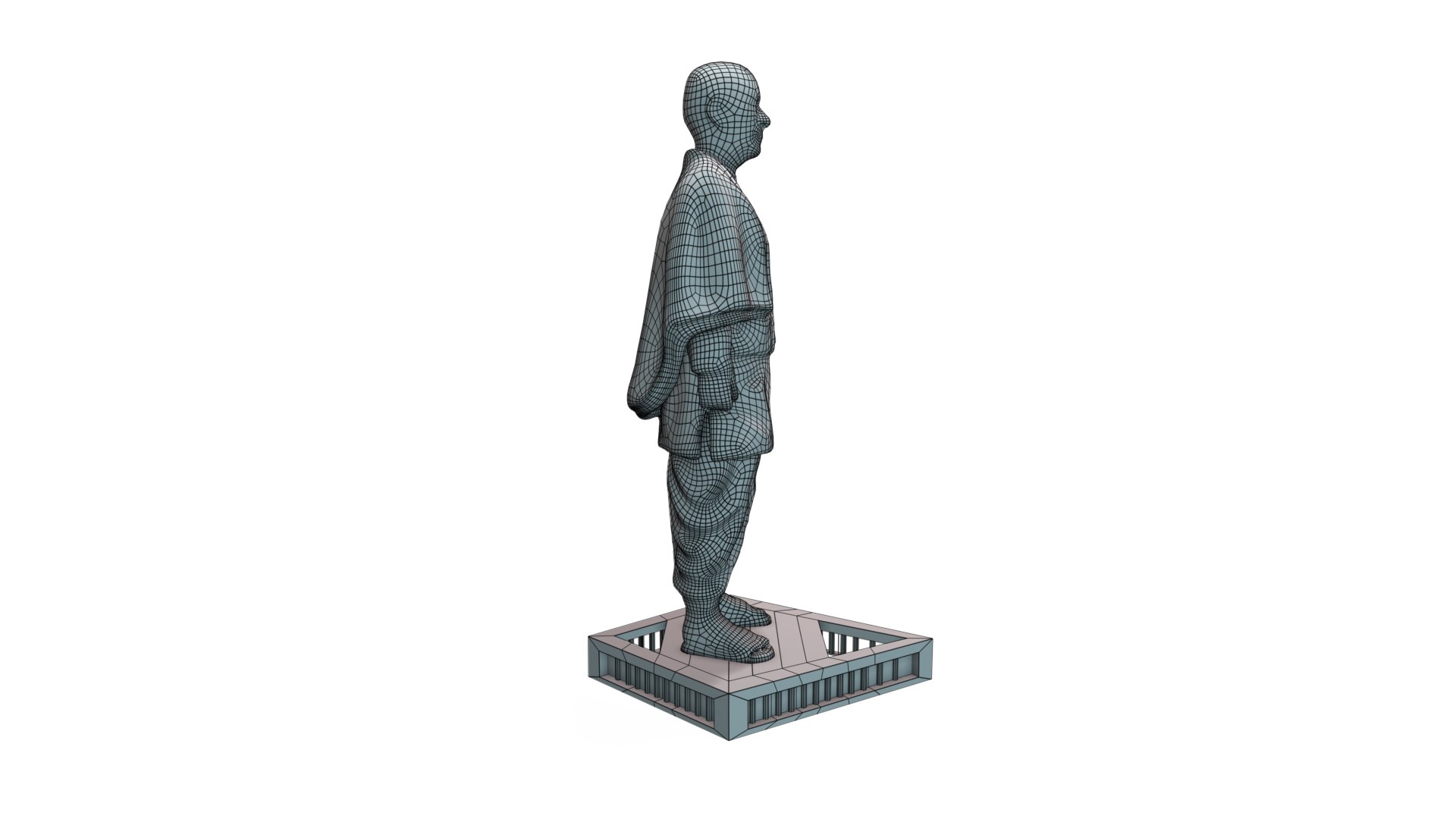 3D Statue Of Unity Lowpoly Model - TurboSquid 2171870