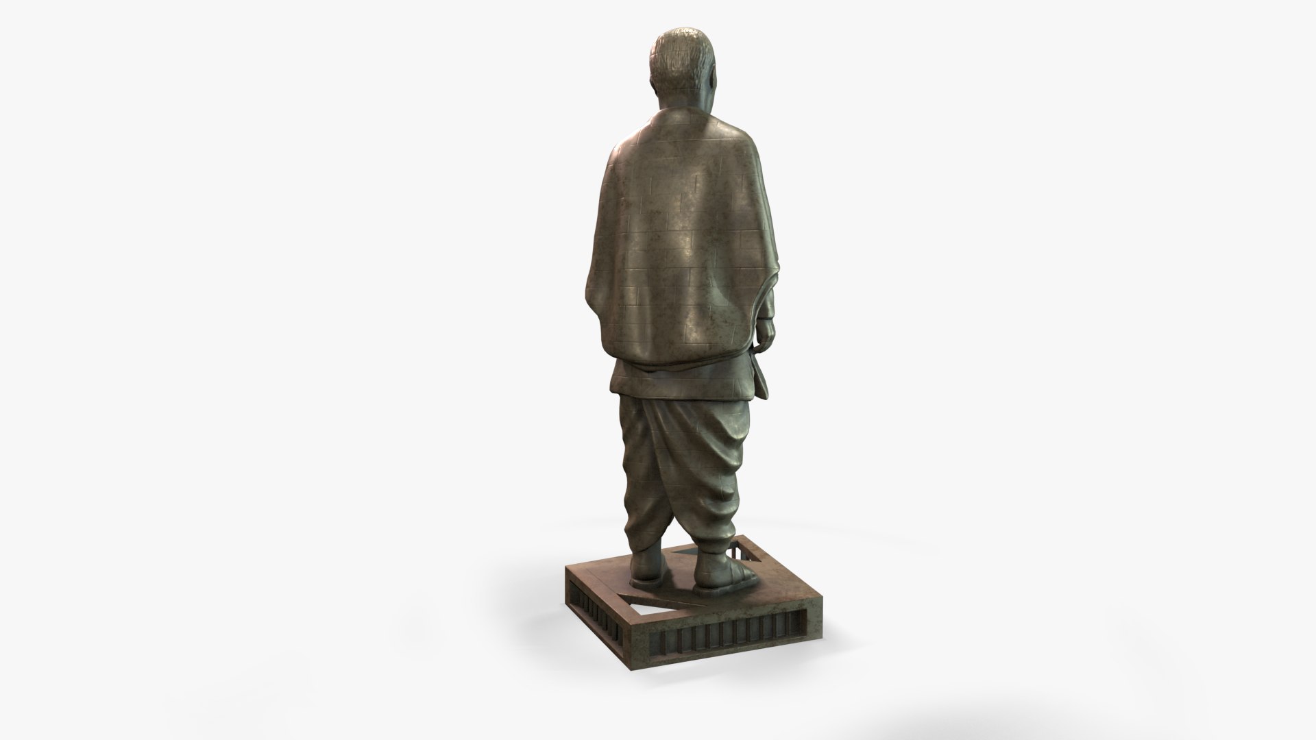3D Statue Of Unity Lowpoly Model - TurboSquid 2171870