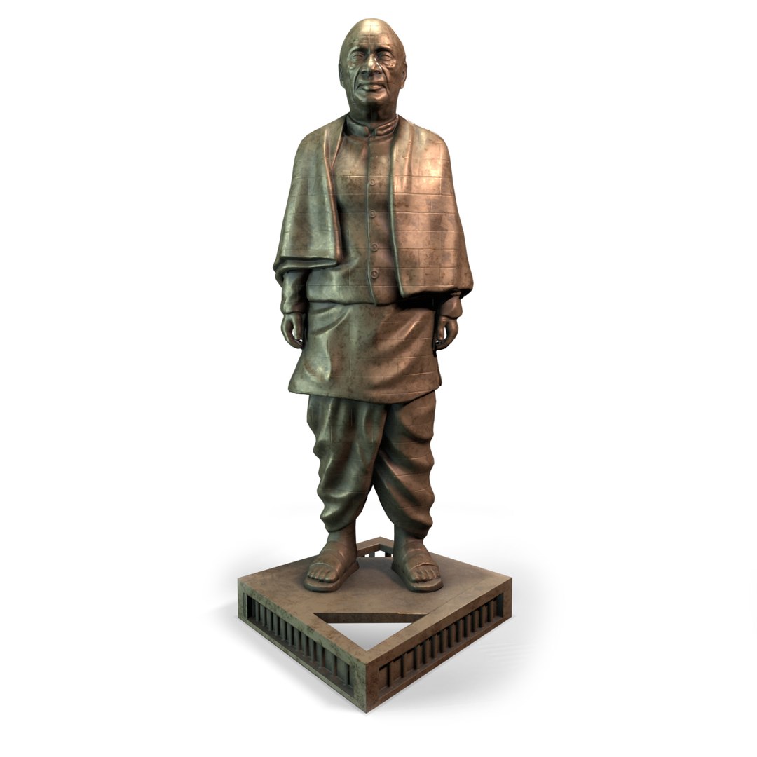 3D Statue Of Unity Lowpoly Model - TurboSquid 2171870