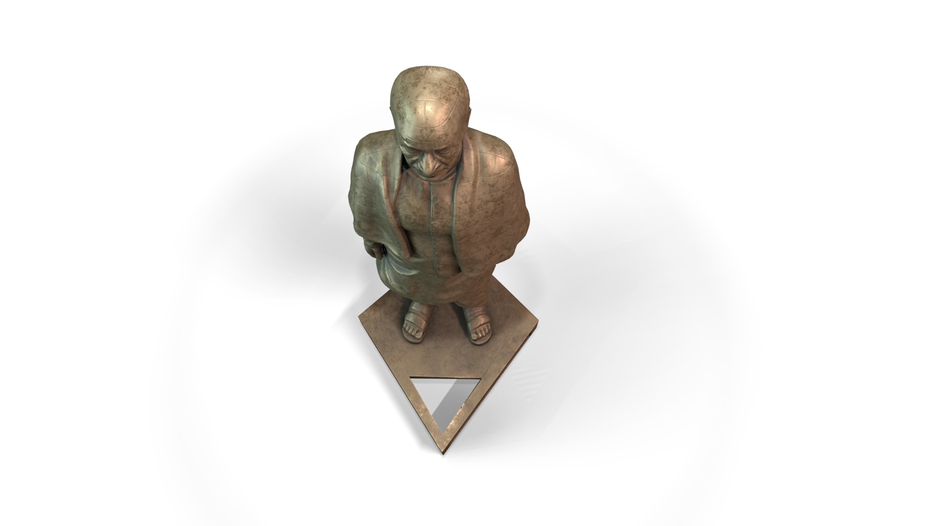 3D Statue Of Unity Lowpoly Model - TurboSquid 2171870