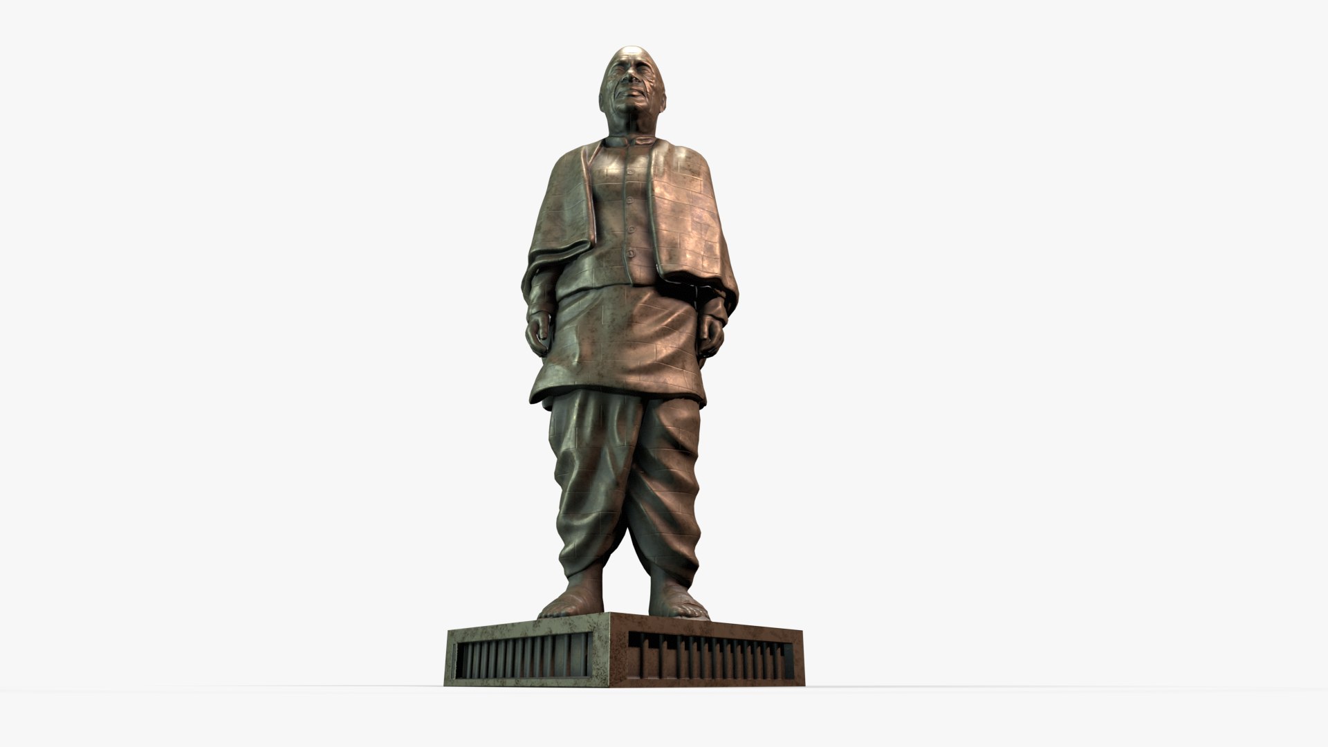 3D Statue Of Unity Lowpoly Model - TurboSquid 2171870
