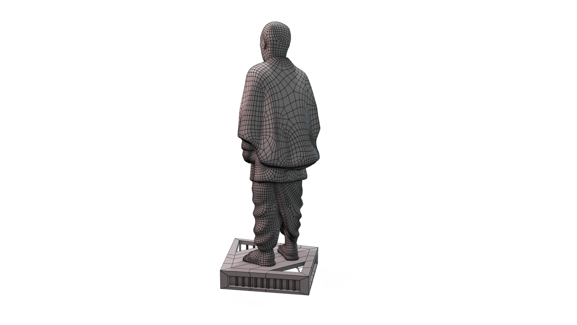 3D Statue Of Unity Lowpoly Model - TurboSquid 2171870