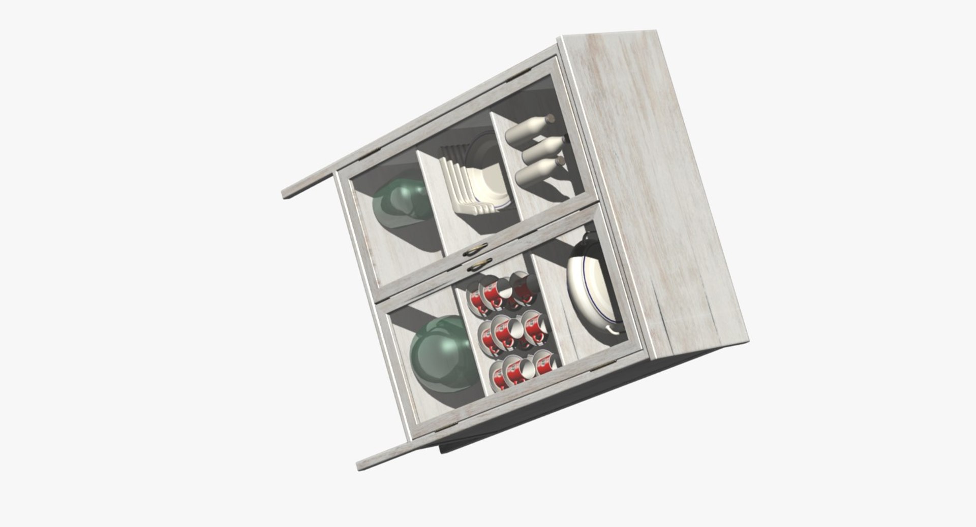 Showcase vintage 3D model - TurboSquid 1324494