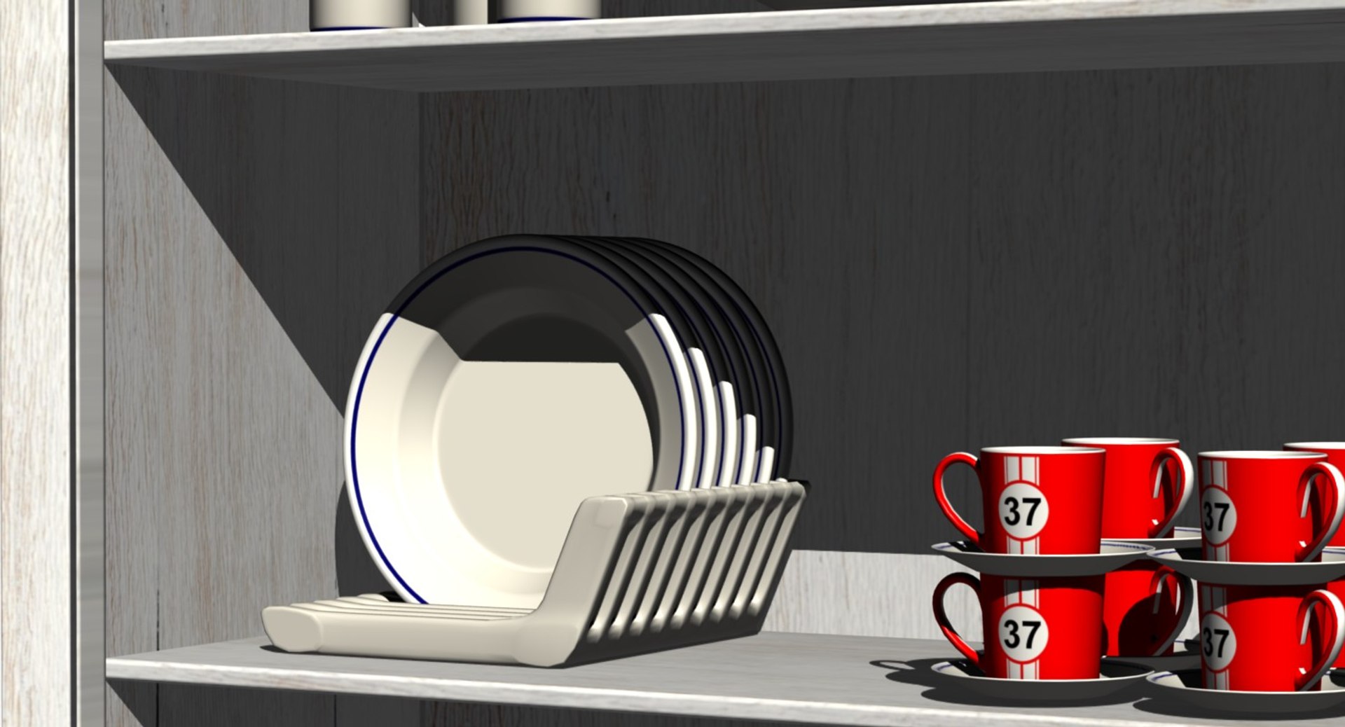 Showcase vintage 3D model - TurboSquid 1324494