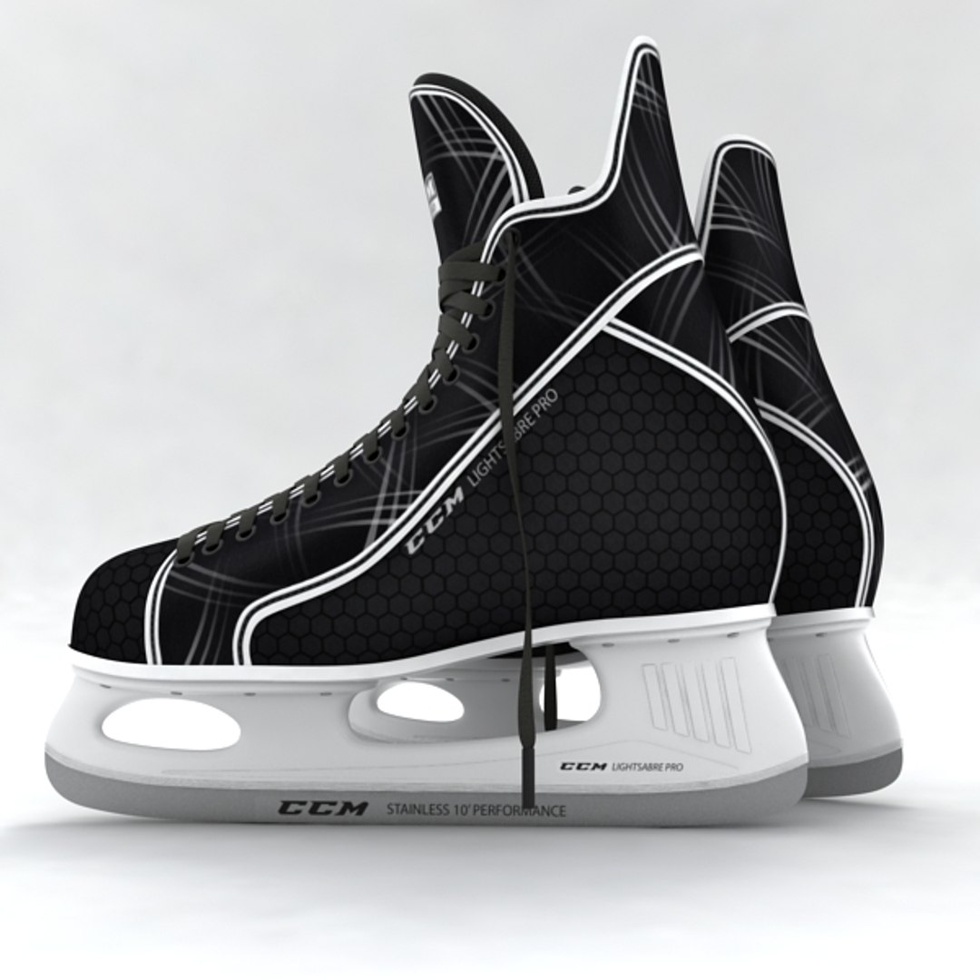 3d Model Ice Skates