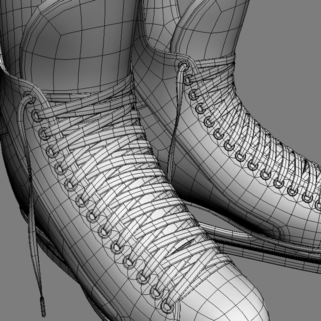 3d Model Ice Skates