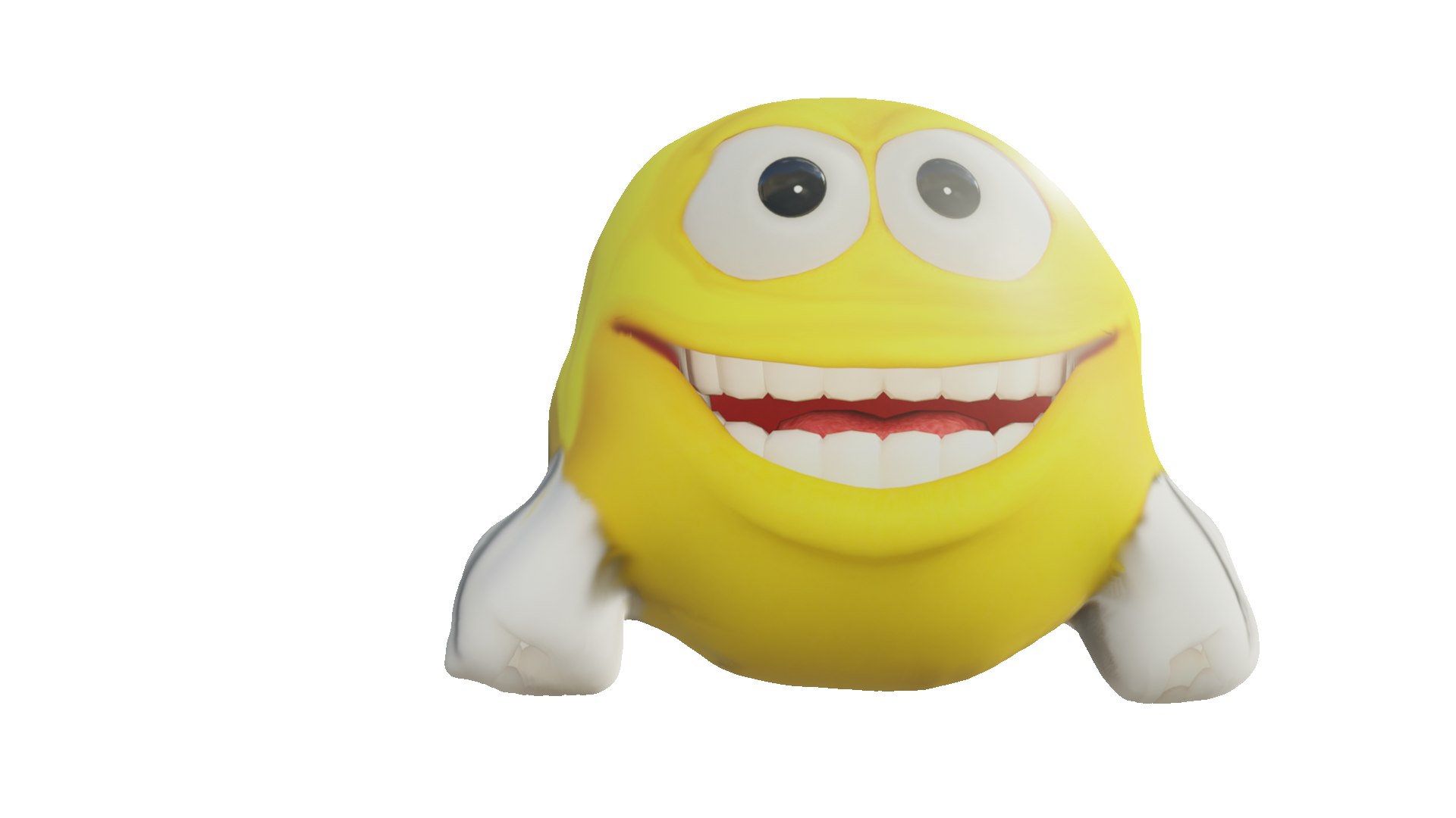 3D Emoticon Smile Model - TurboSquid 1916986