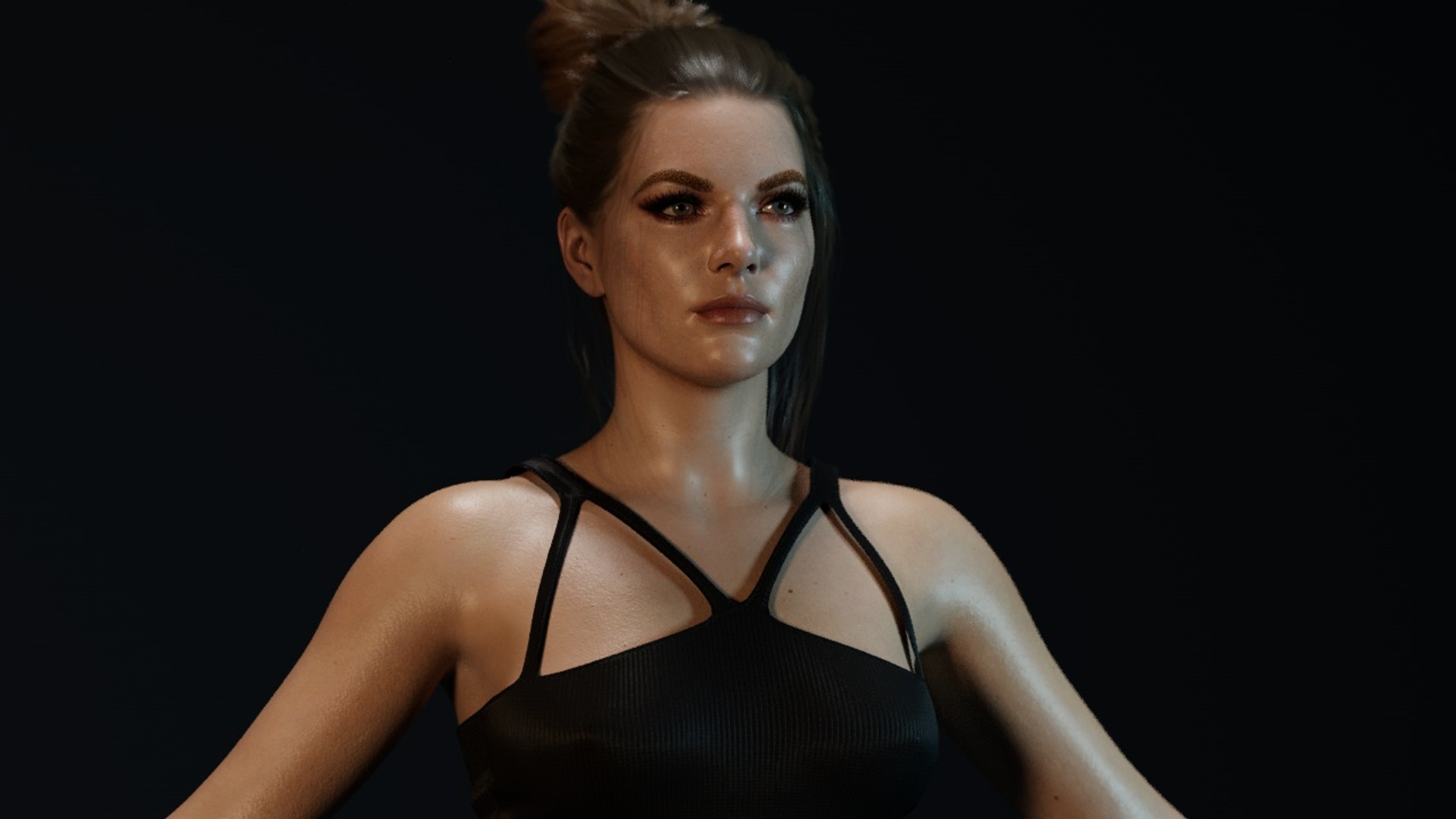 3D Model Katheryn Winnick - TurboSquid 2380368