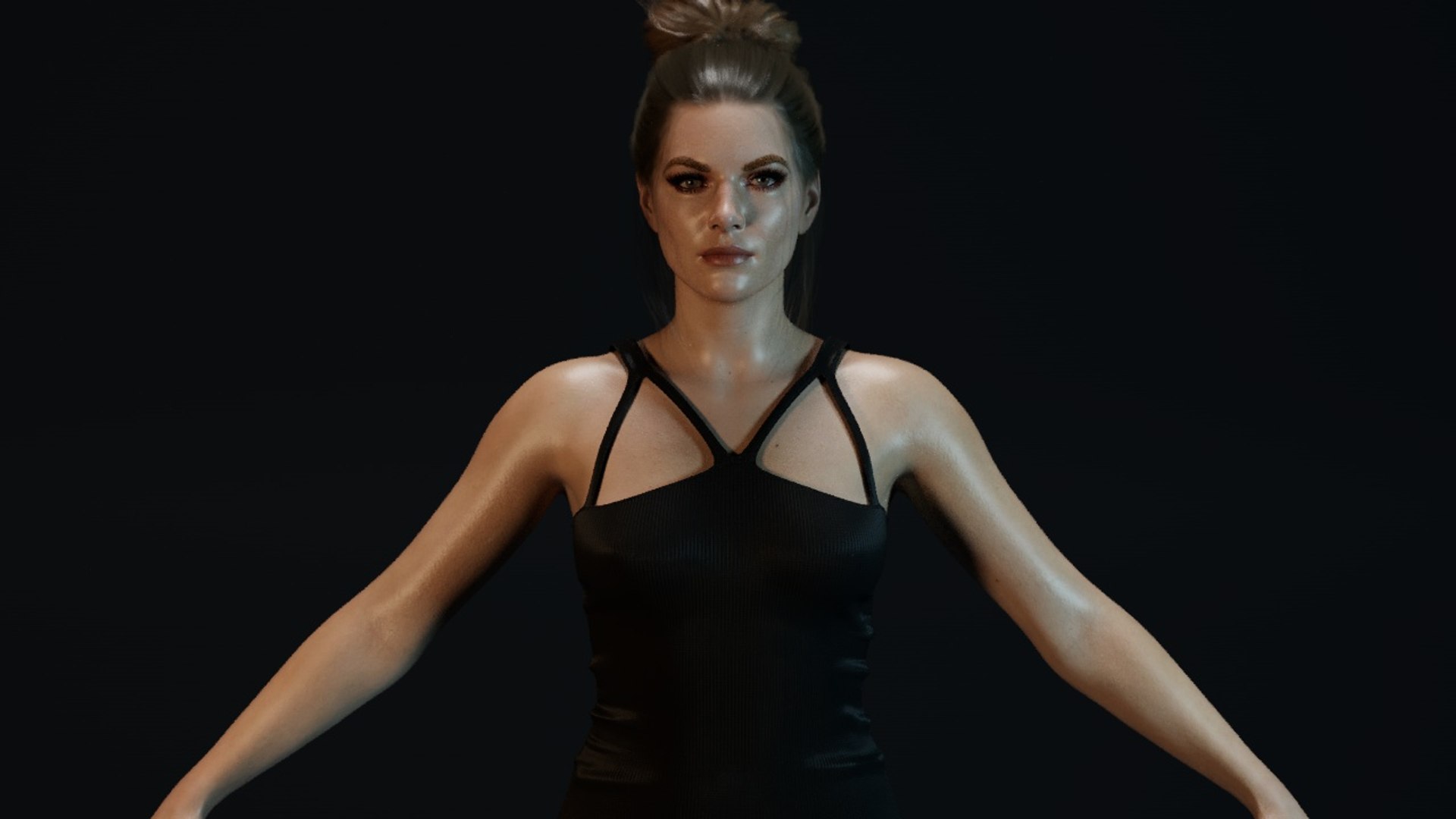 3D Model Katheryn Winnick - TurboSquid 2380368