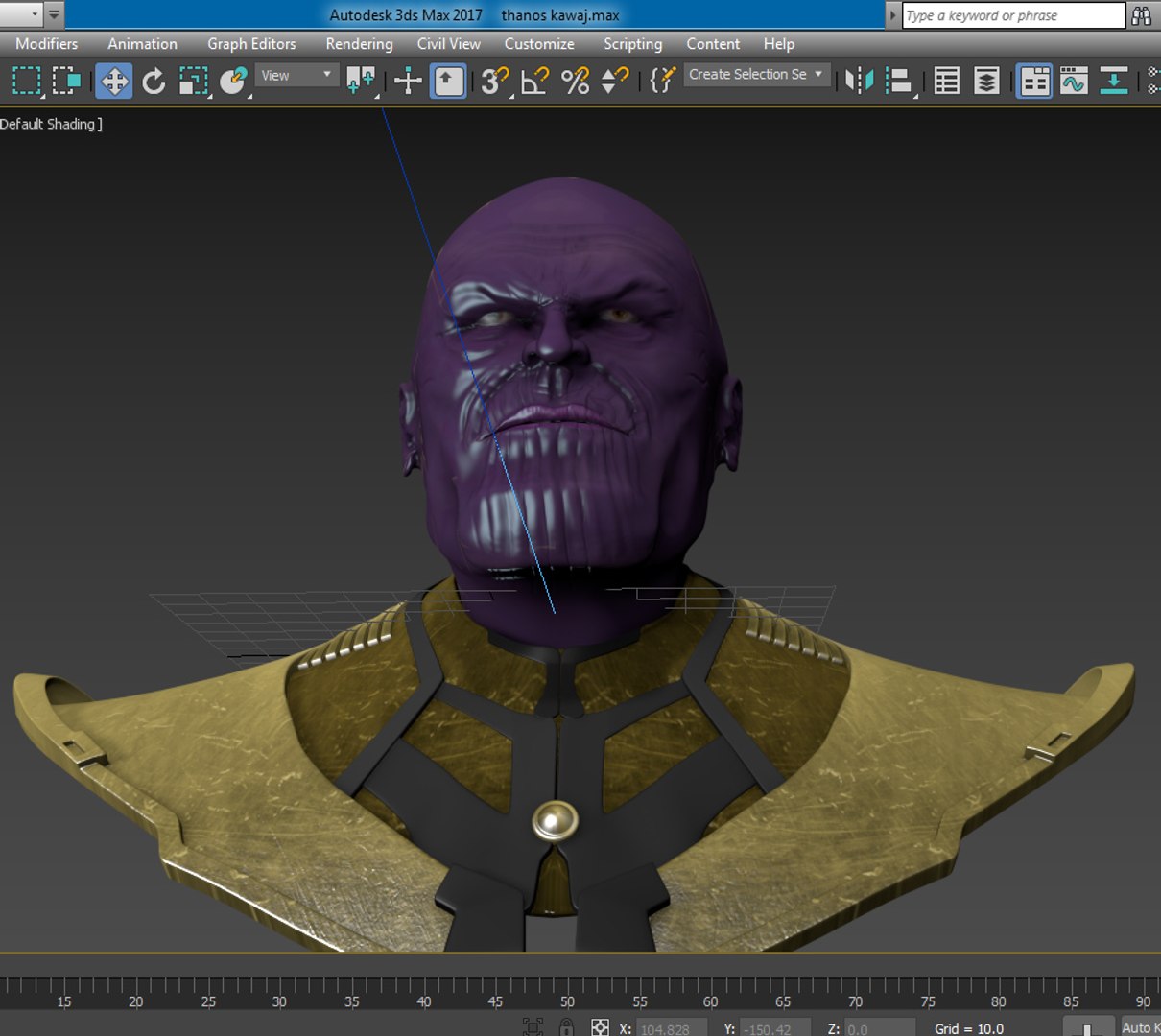 Thanos 3D Model - TurboSquid 1383763